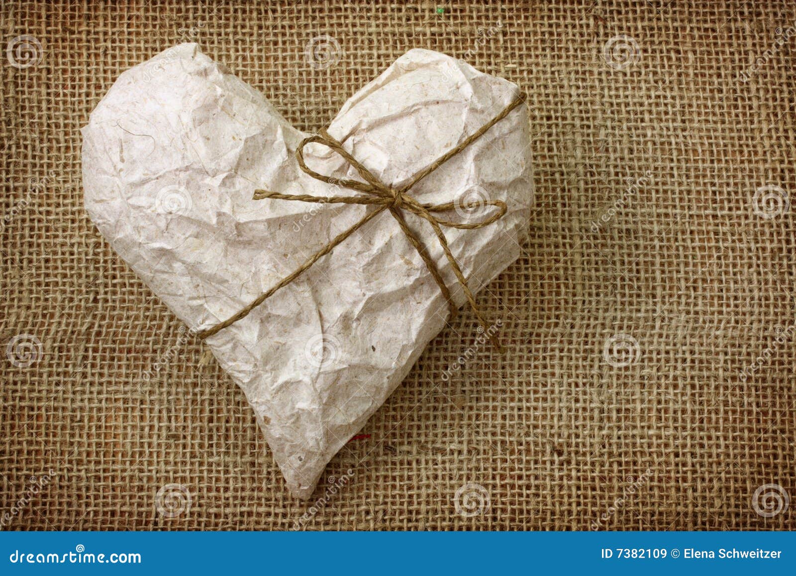 Heart stock image. Image of brown, material, paper, horizontal - 7382109