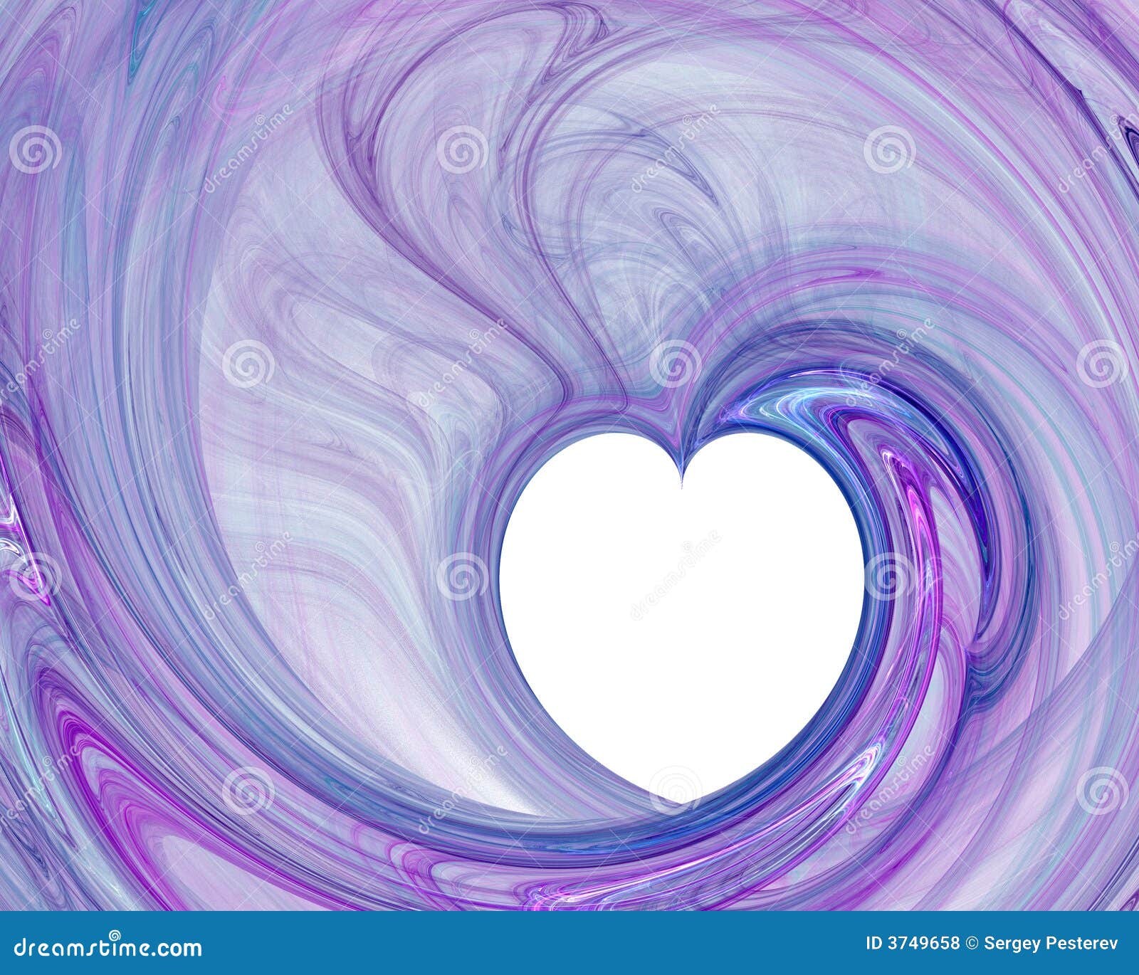 Heart with Abstract Background Stock Illustration - Illustration of ...