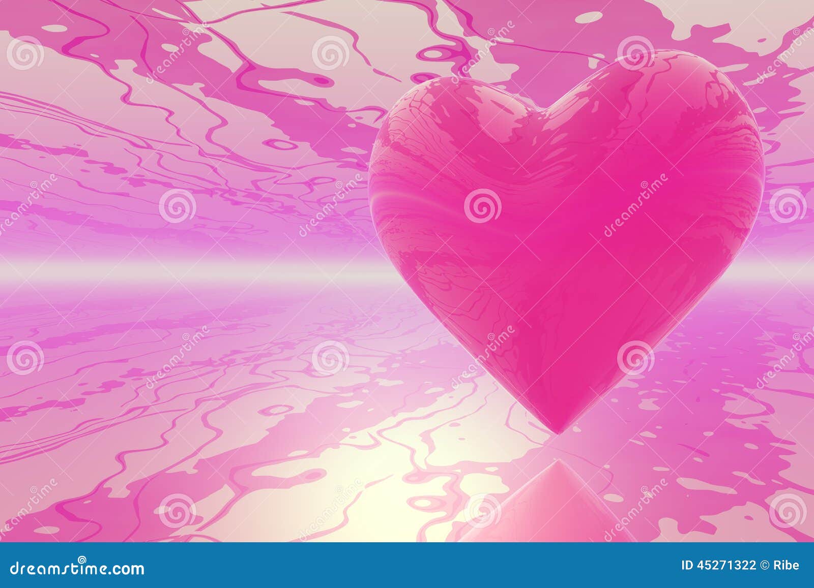 Heart abstract stock illustration. Illustration of symbol - 45271322