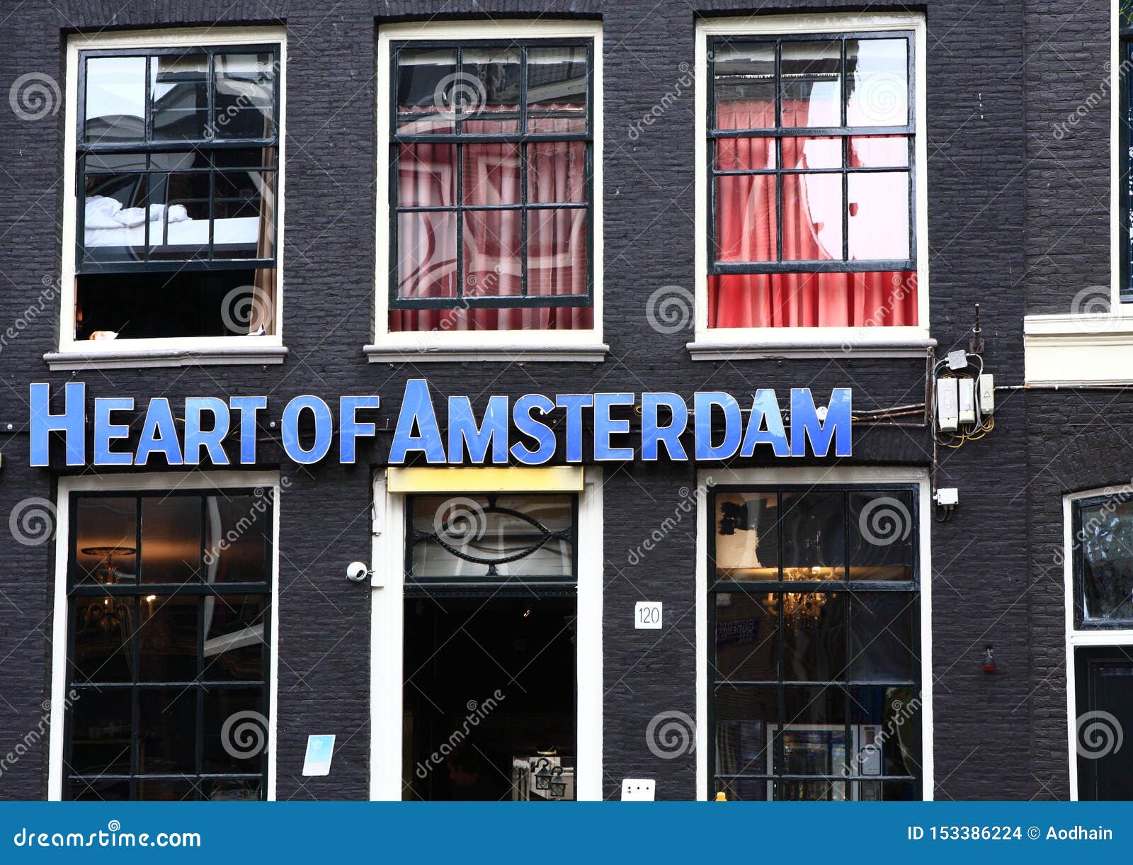 Heart of Amsterdam editorial stock image. Image of light - 153386224