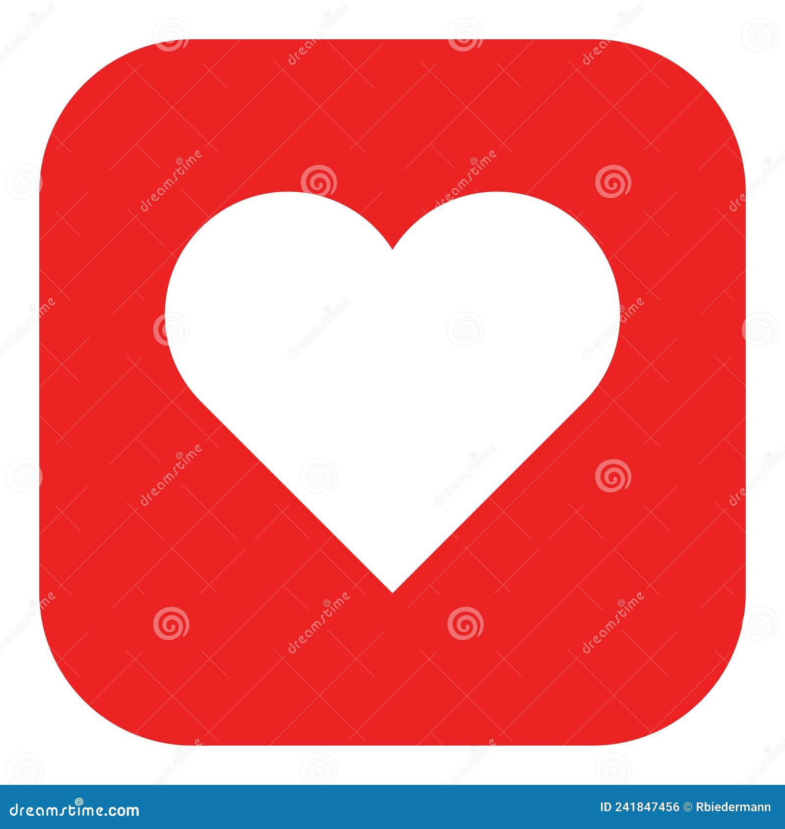 Heart and app icon stock vector. Illustration of white - 241847456
