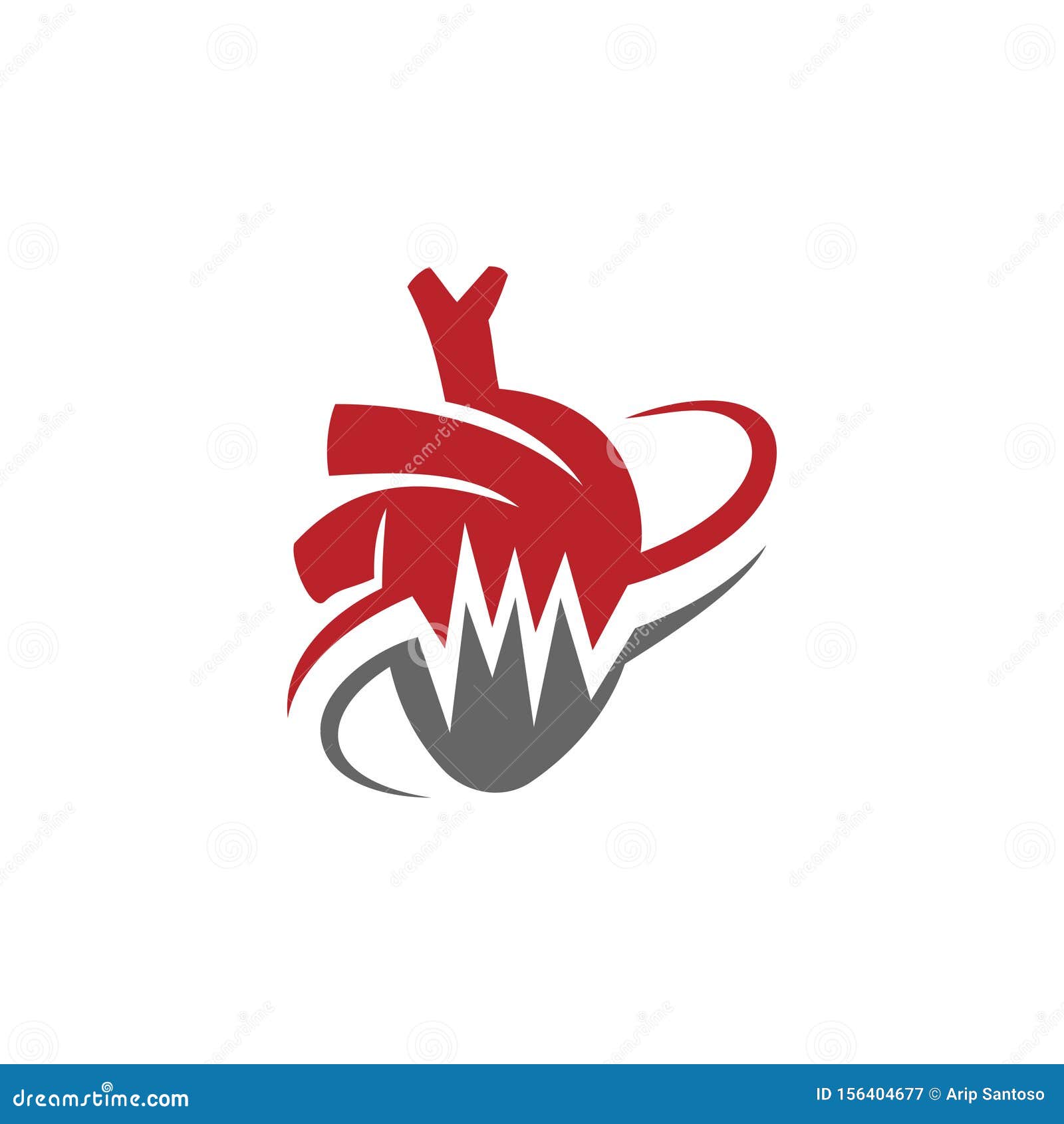 Heart Attack Risk Vector Logo Icon Design Illustration Stock Vector ...