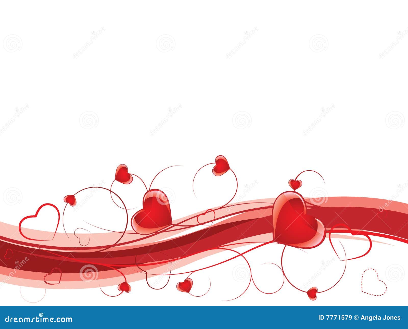 Heart background stock vector. Illustration of vector - 7771579