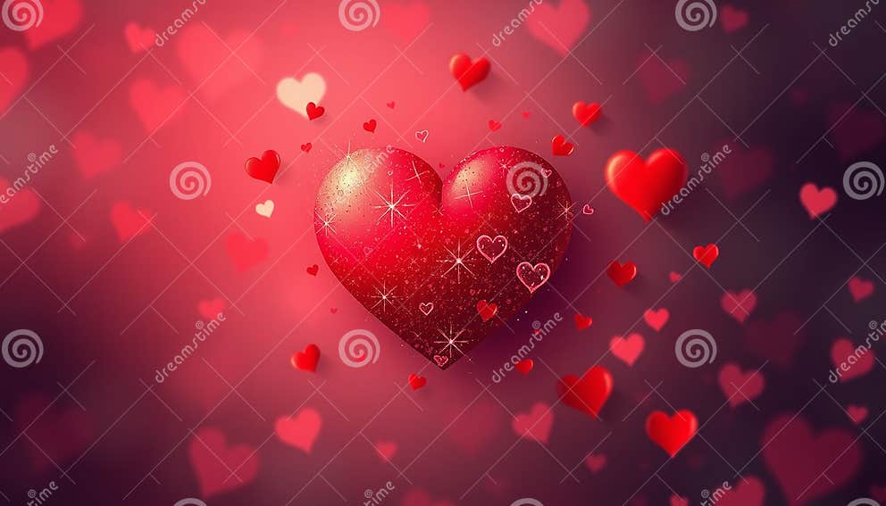 Heart Background Design – Romantic and Whimsical Visuals for Creative ...