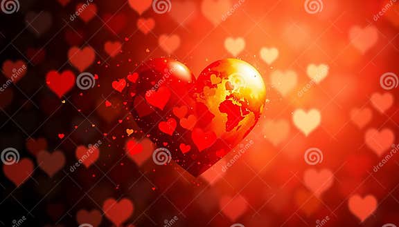 Heart Background Design – Romantic and Whimsical Visuals for Creative ...
