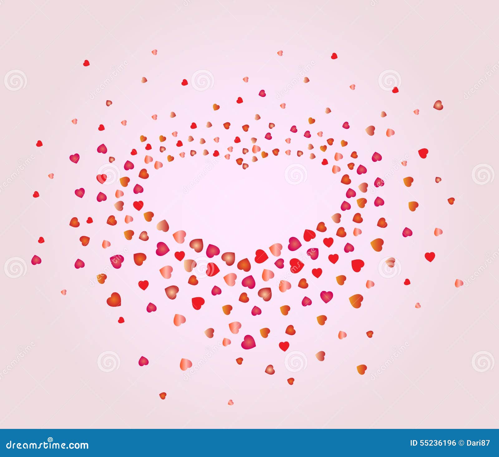 Heart background stock vector. Illustration of shape - 55236196