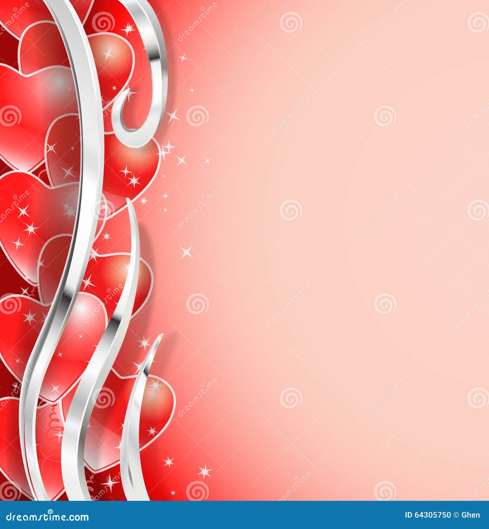 Heart Balloons Border Stock Illustrations – 2,015 Heart Balloons Border ...