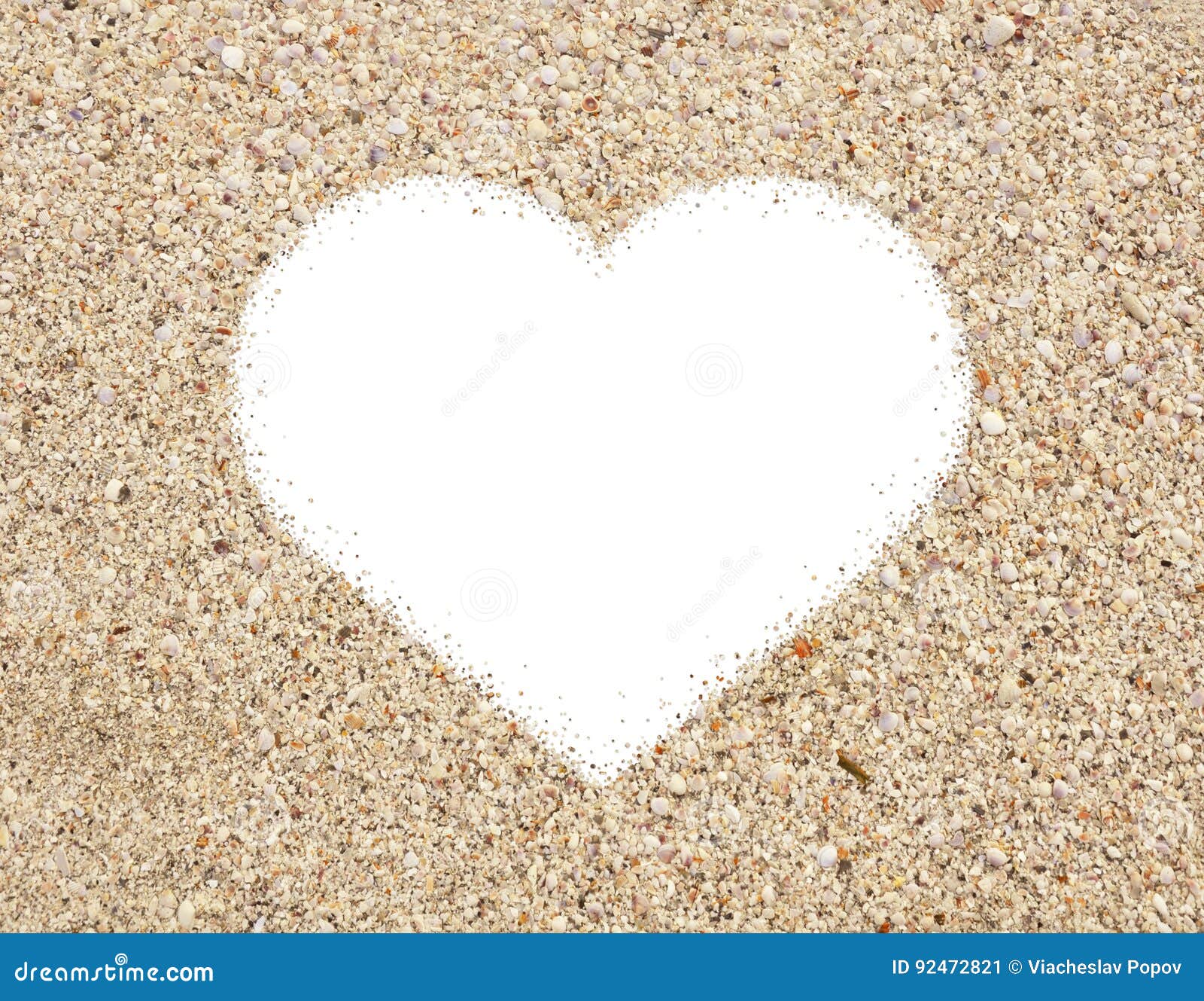 Heart on beach sand stock image. Image of beauty, recreation - 92472821