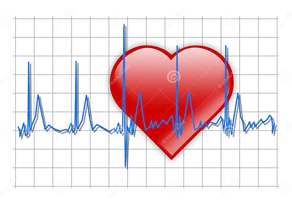 Heart beat stock illustration. Illustration of life, patient - 1887757