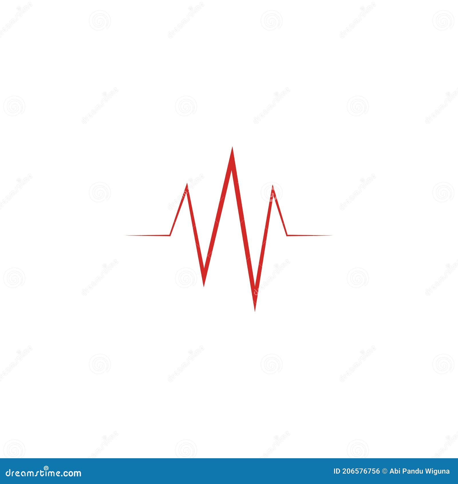 Heart Beat Logo and Vector Template Stock Vector - Illustration of ...