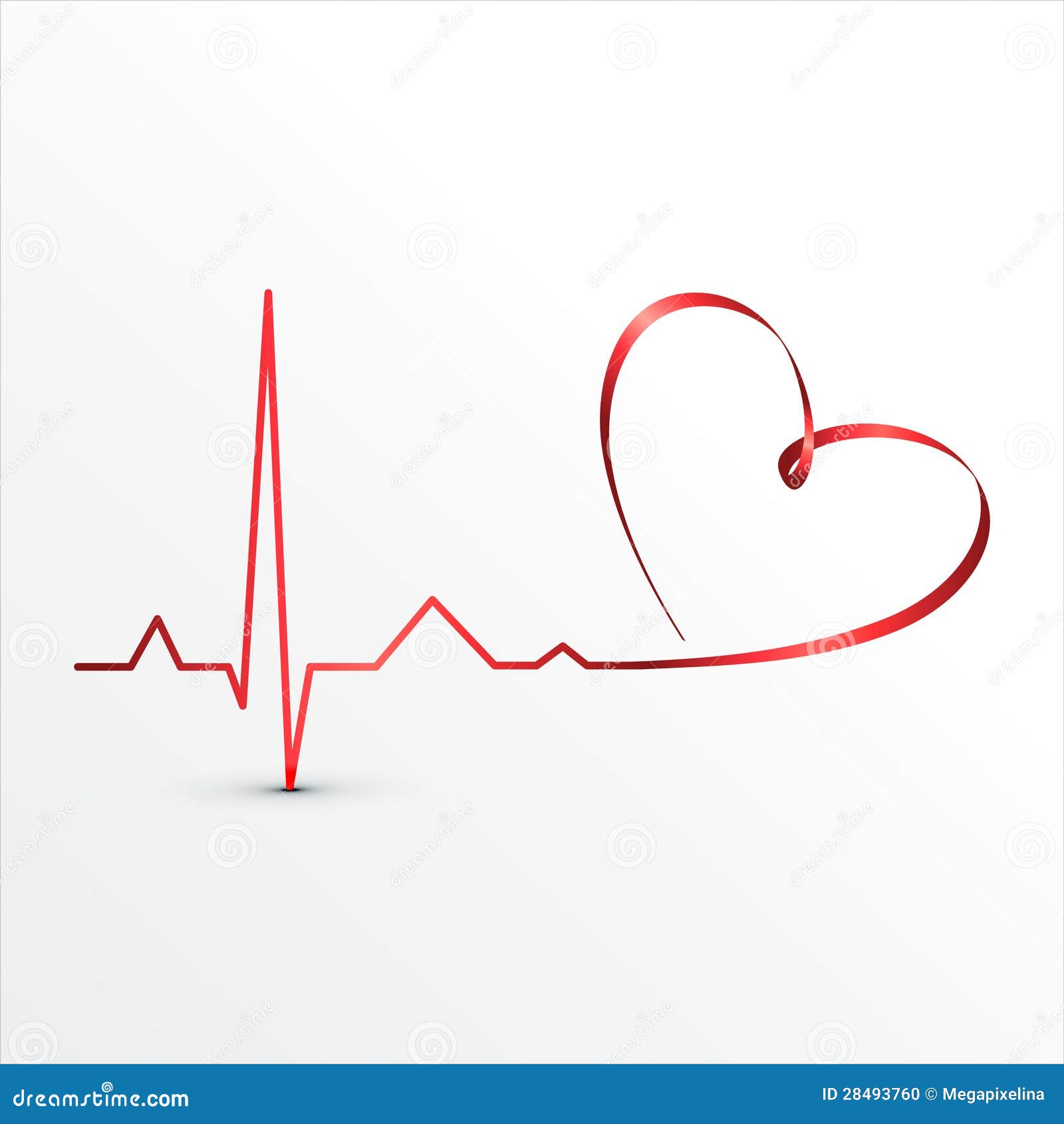 Heart Beats Cardiogram Icon Stock Vector Illustration Of Electronics