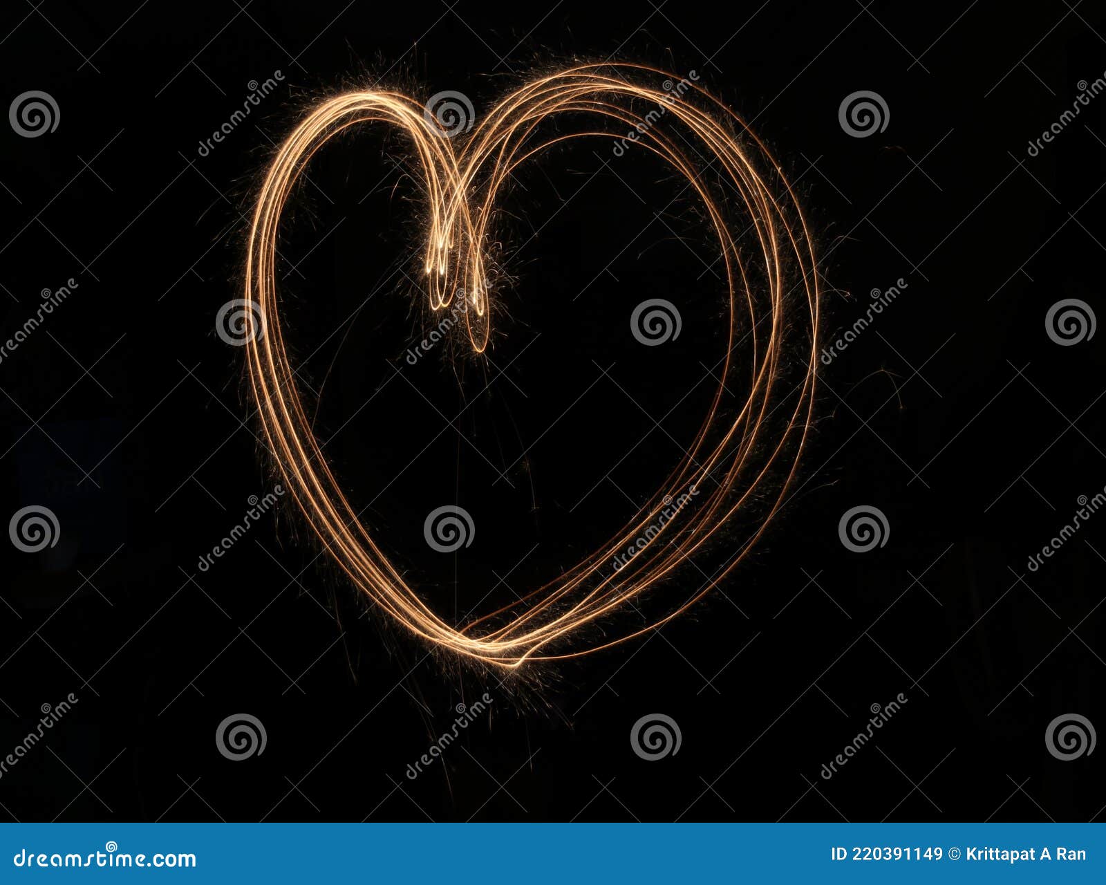Heart in black background stock image. Image of anxious - 220391149