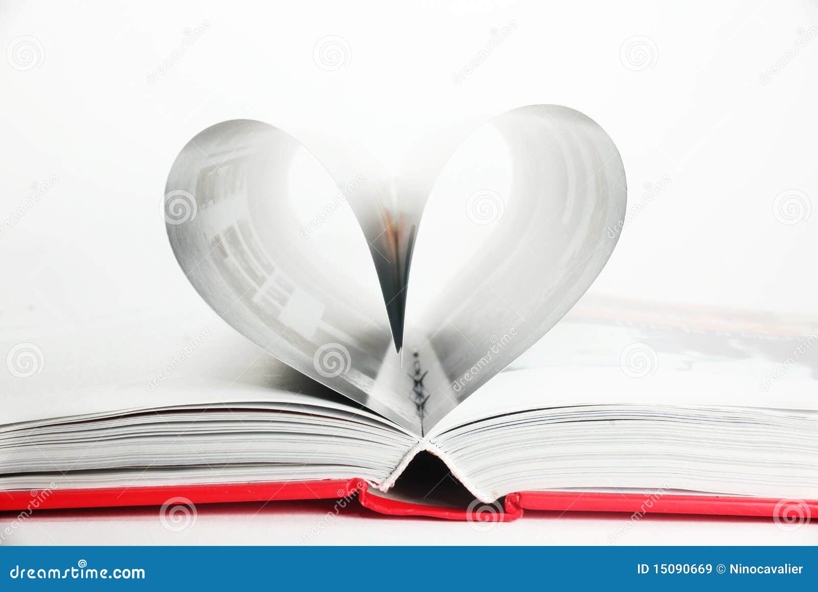 Heart in book stock image. Image of page, book, love - 15090669