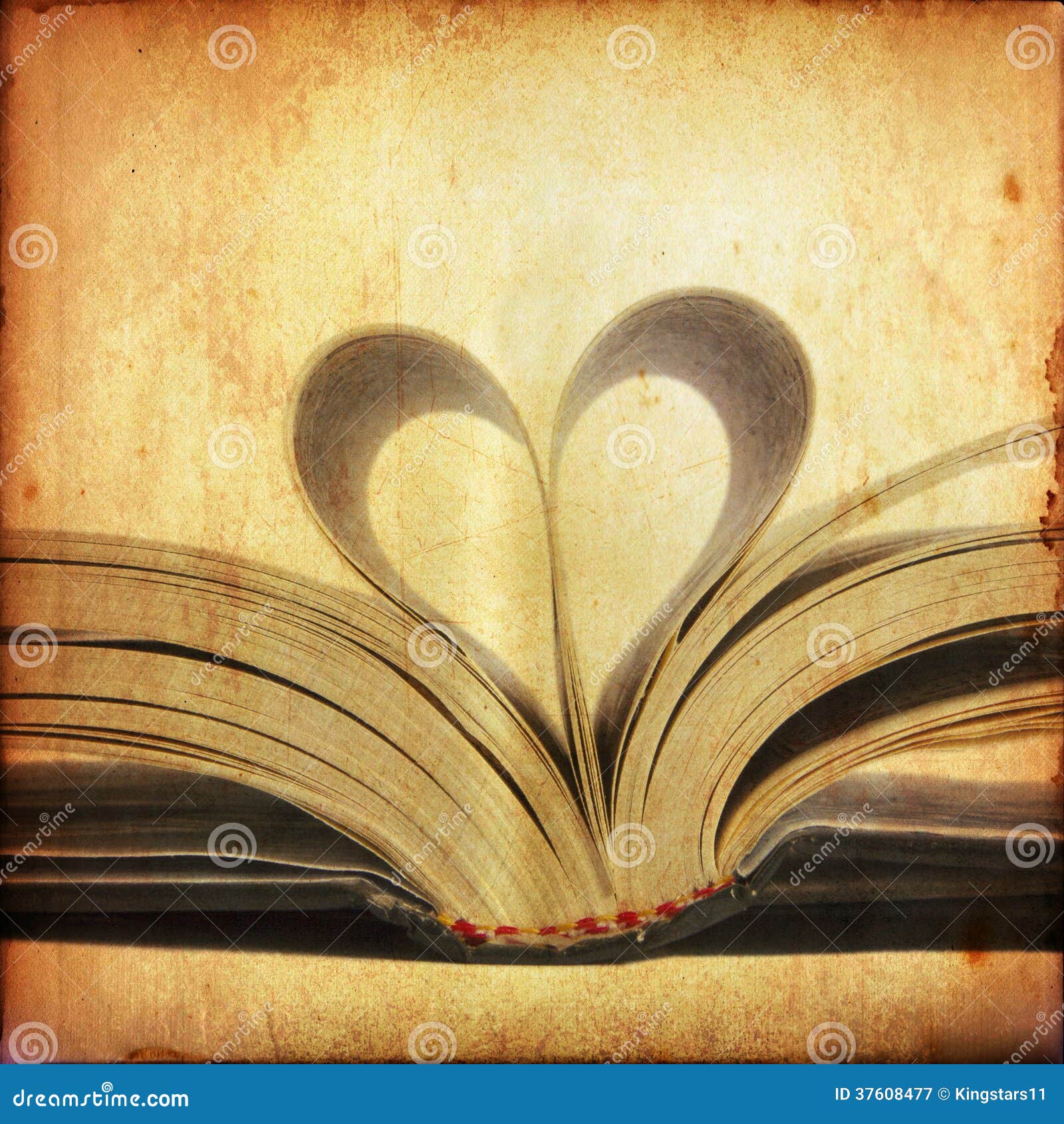 Heart from book page stock image. Image of page, core - 37608477