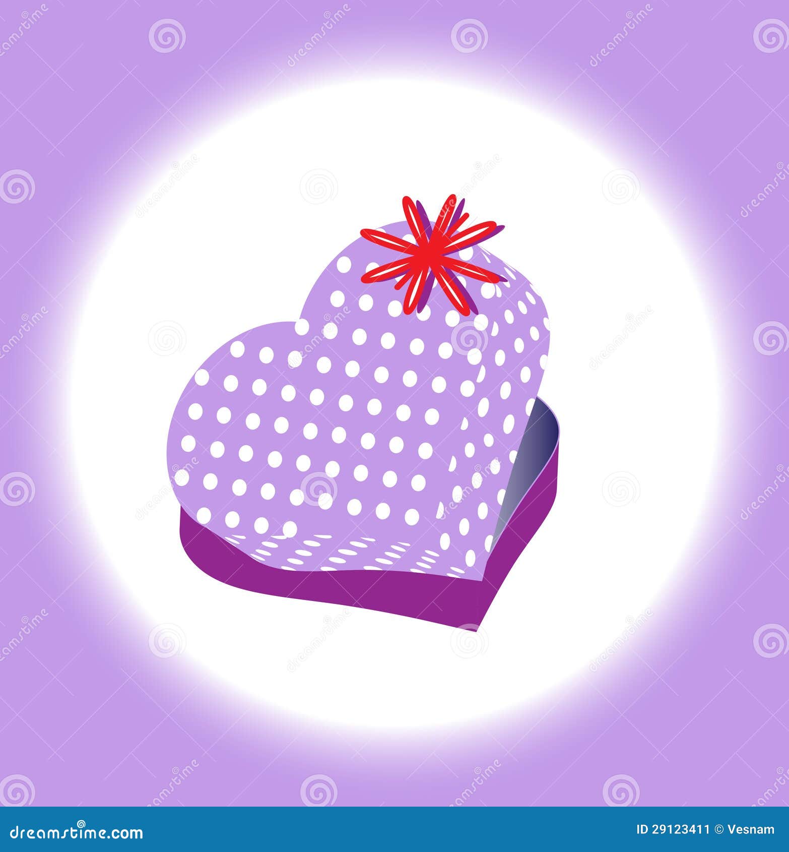 Heart box stock vector. Illustration of pack, abstract - 29123411