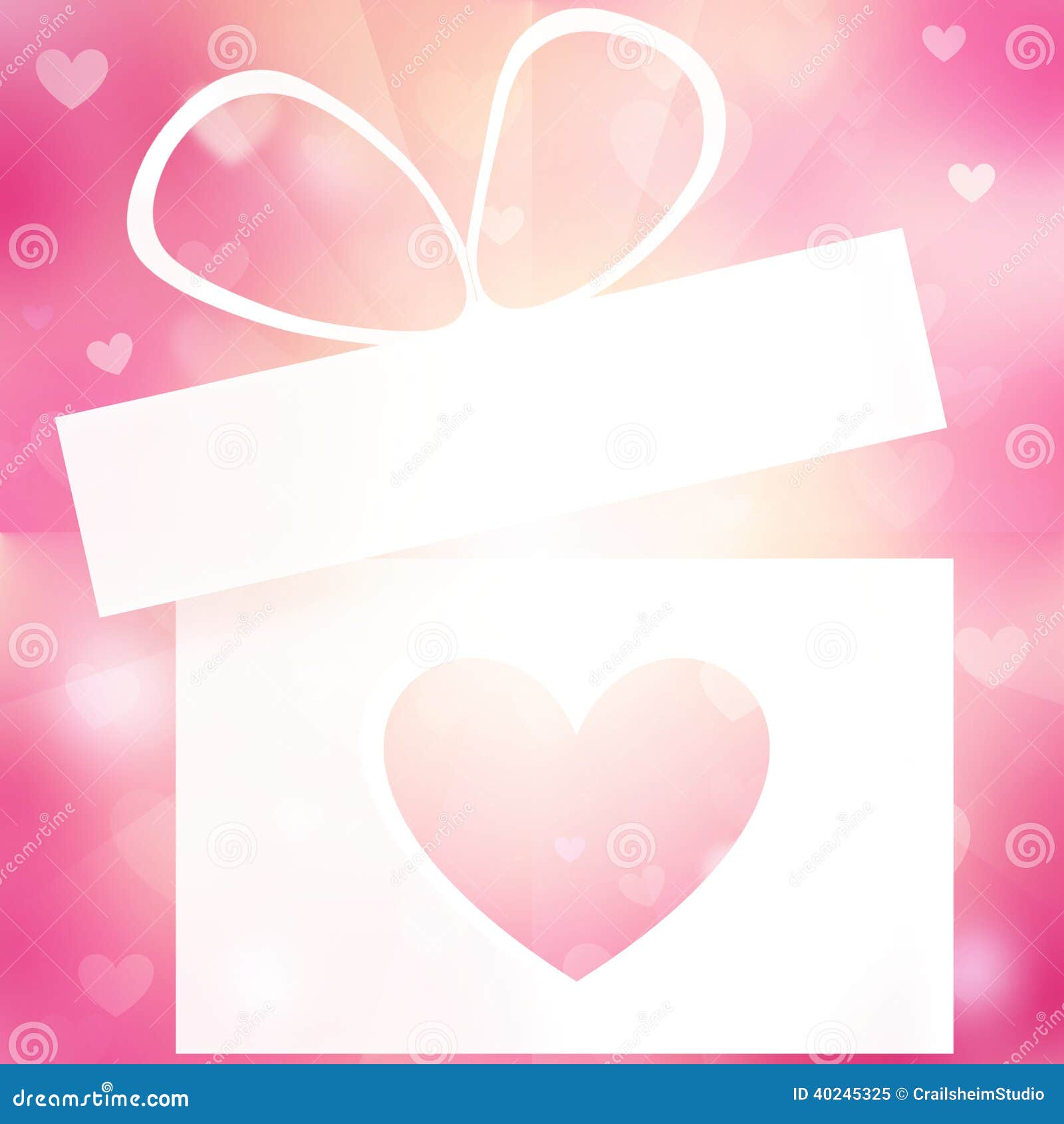 Heart Box stock illustration. Illustration of together - 40245325