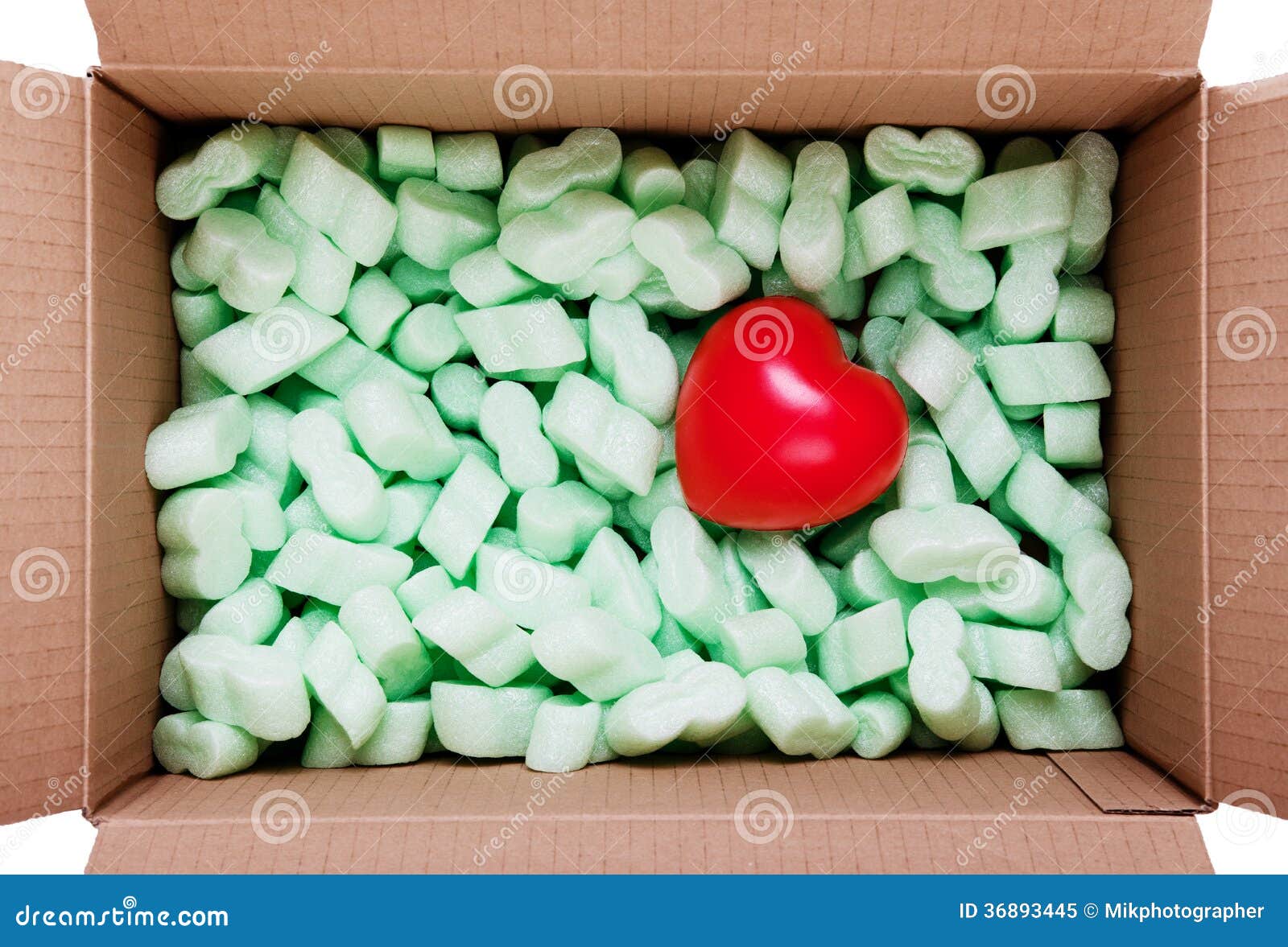 Heart in the box stock image. Image of passion, lovely - 36893445