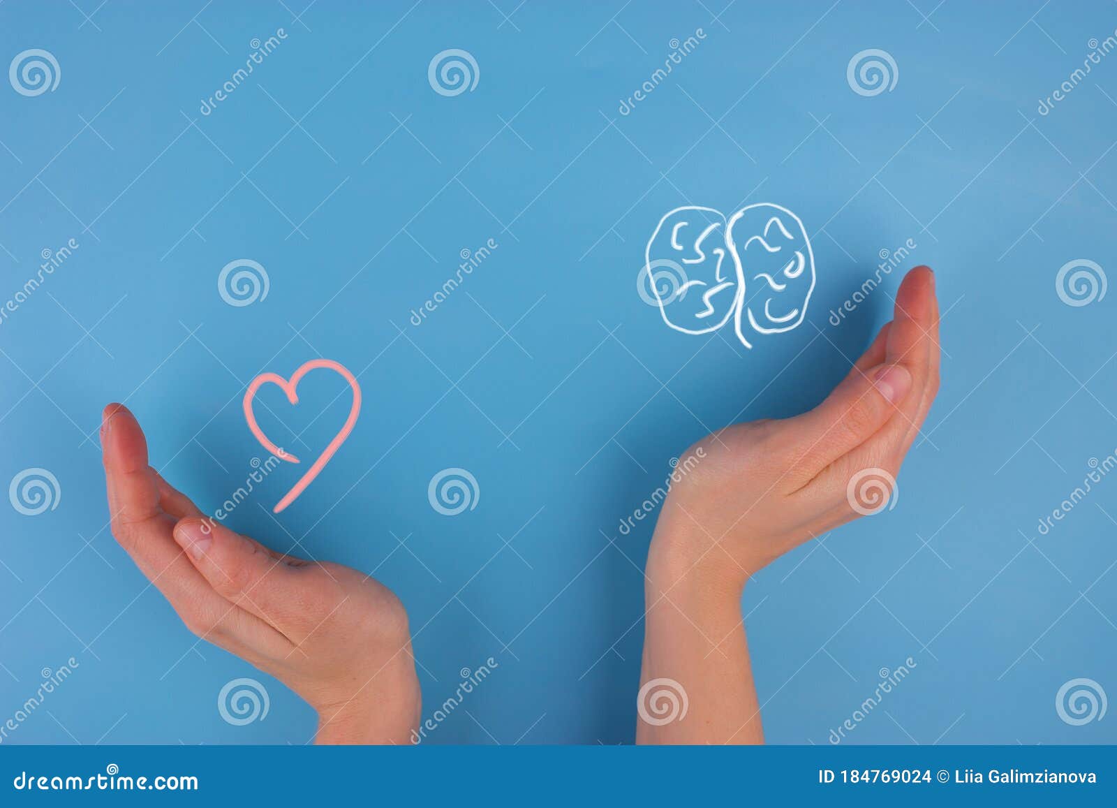 Heart or brain concept stock photo. Image of concept - 184769024