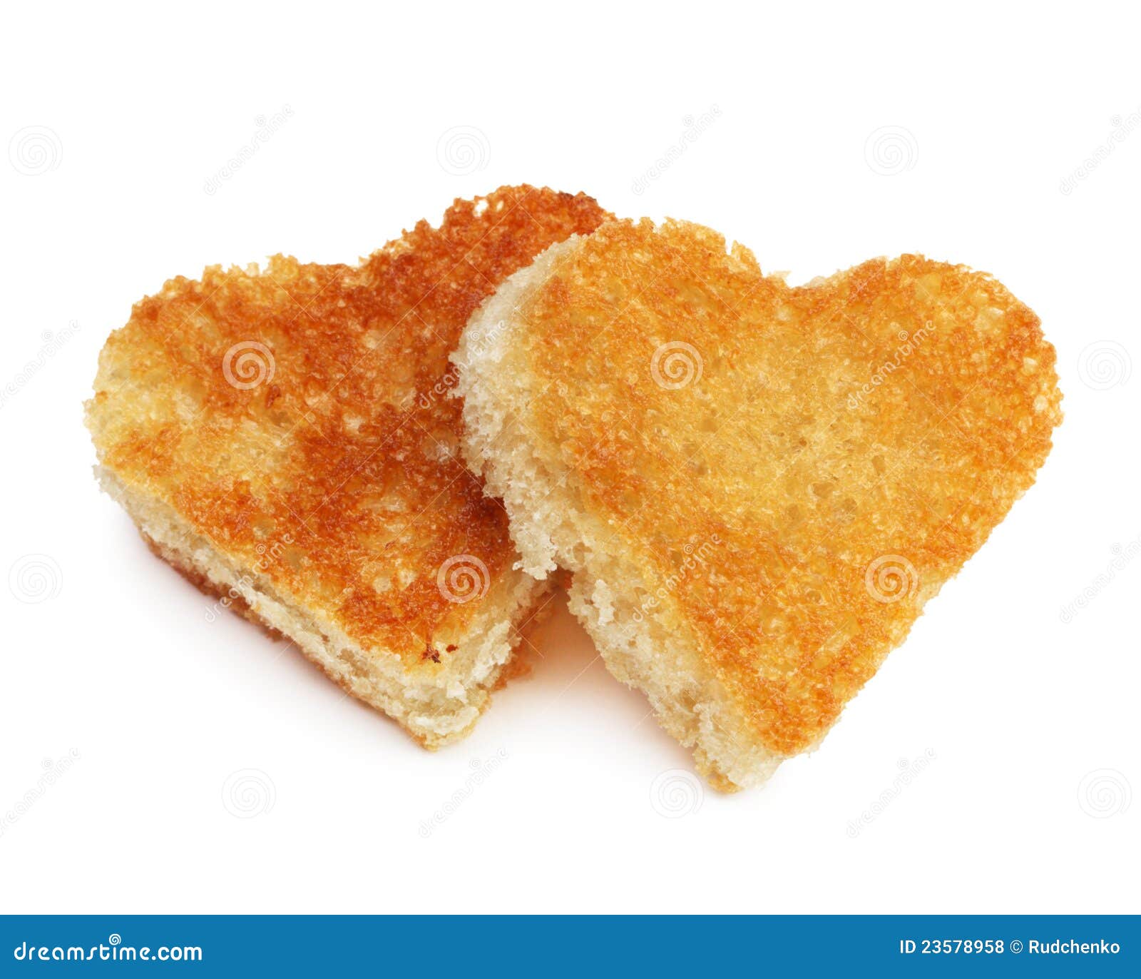 Heart bread toast stock photo. Image of love, toaster - 23578958