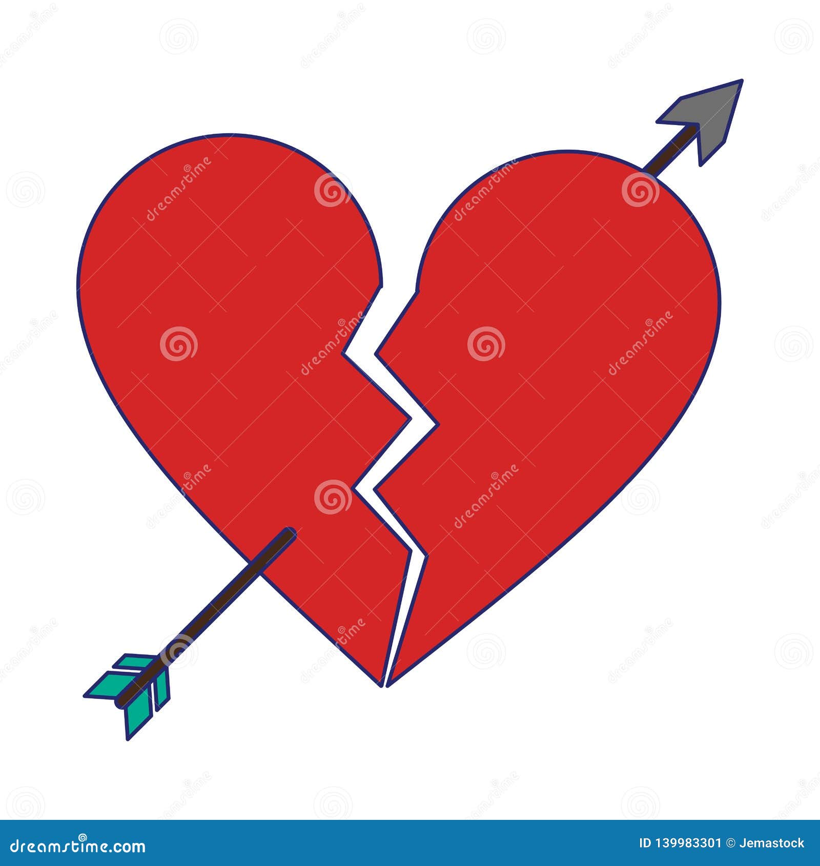 Heart Broken Graphics