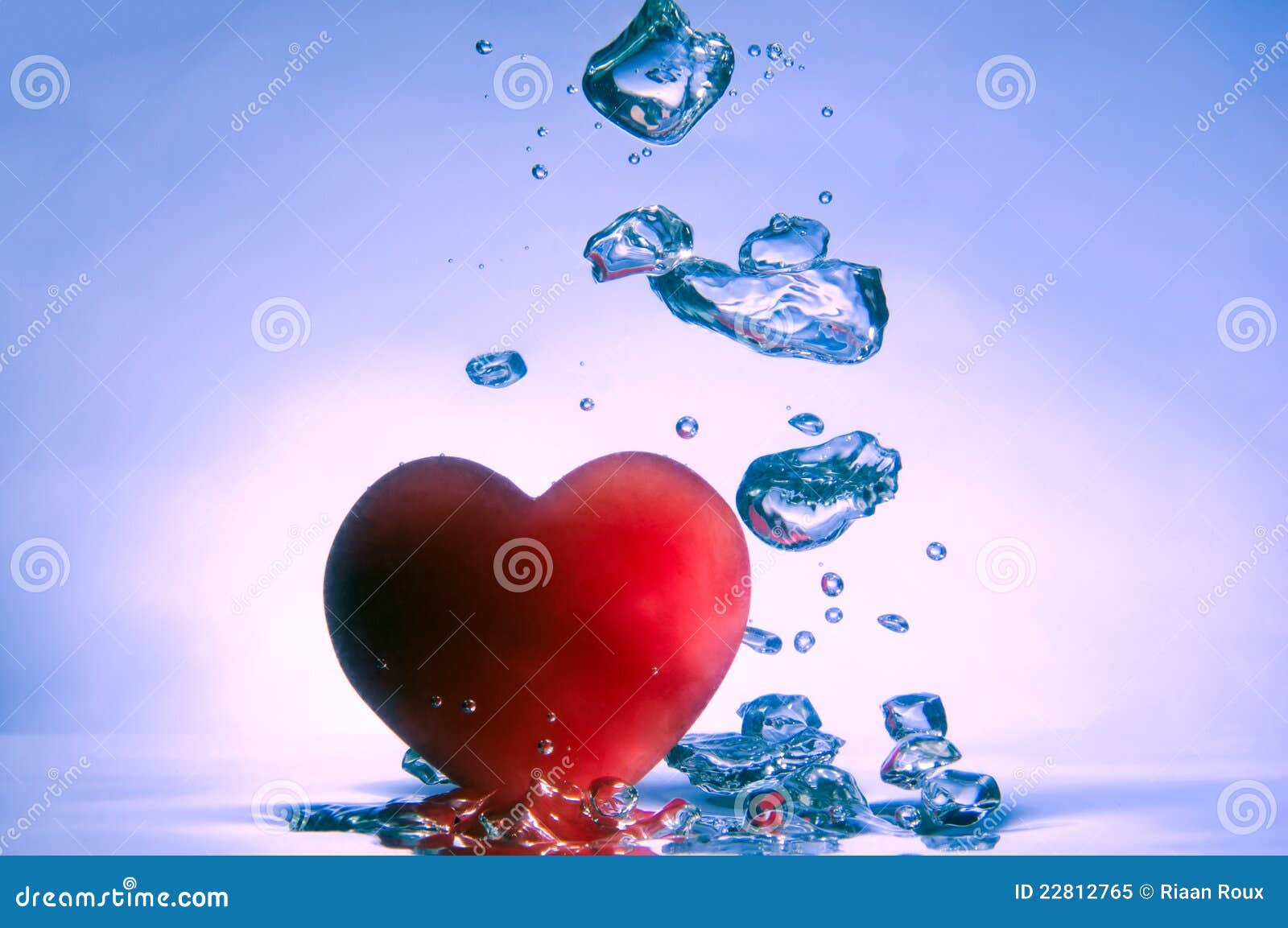Heart with Bubbles stock image. Image of float, heart - 22812765