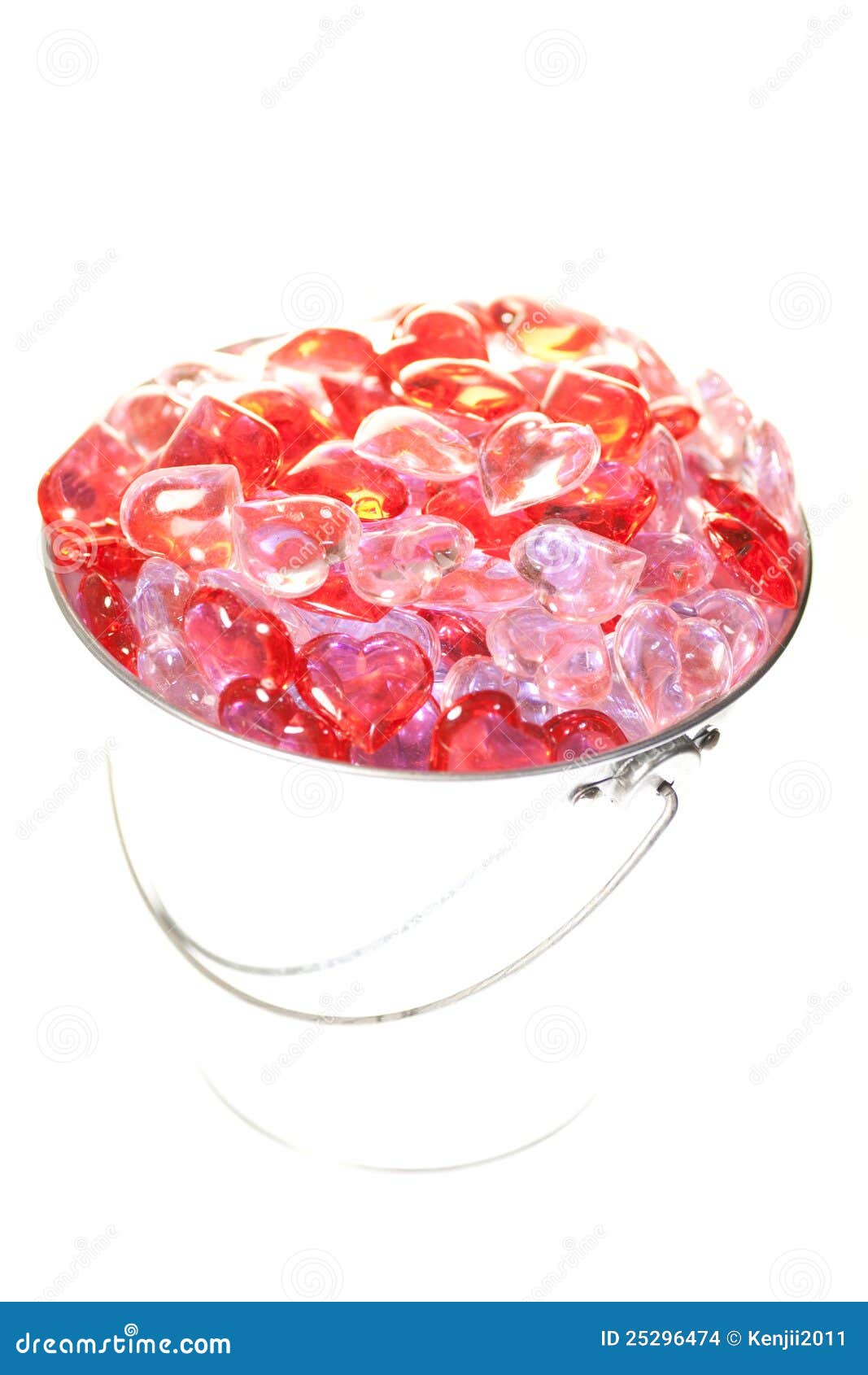 Heart in the bucket stock photo. Image of hearts, heart - 25296474
