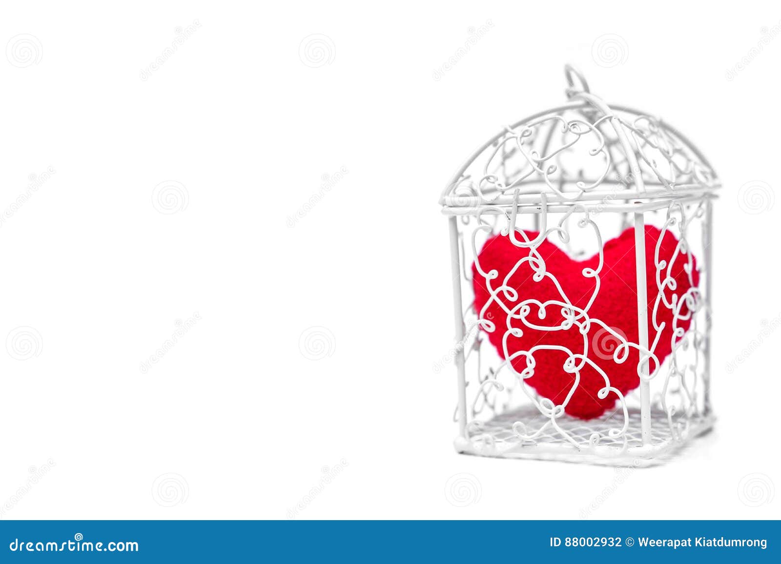 Heart in a cage stock photo. Image of fetch, hope, pass - 88002932