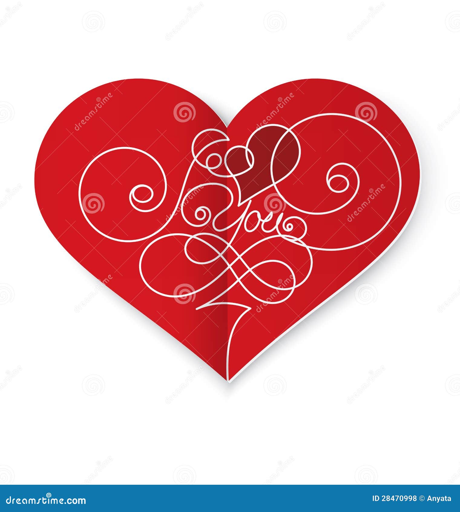 Heart card vector stock vector. Illustration of card - 28470998