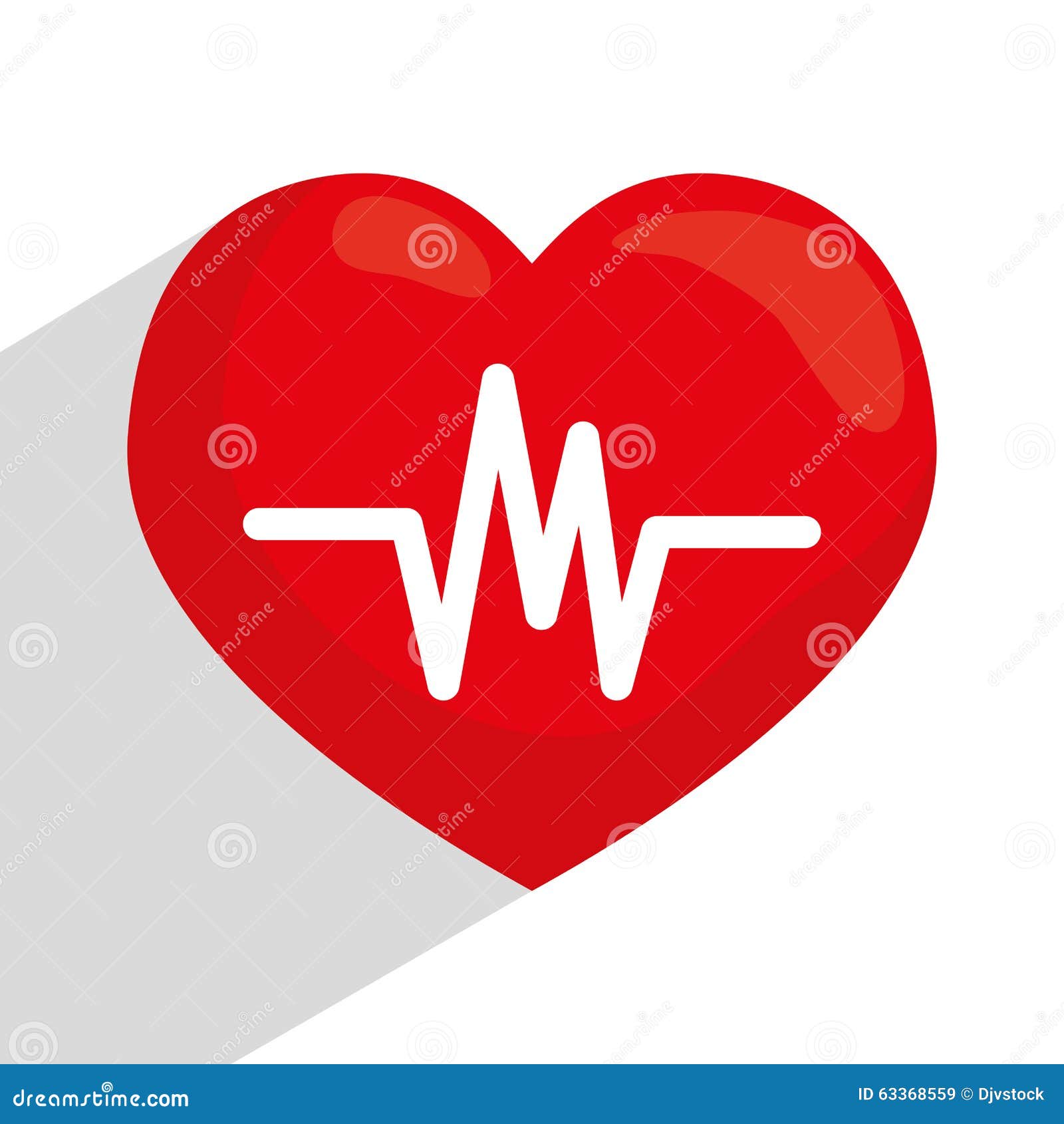 Heart cardio graphic stock vector. Illustration of healthcare - 63368559