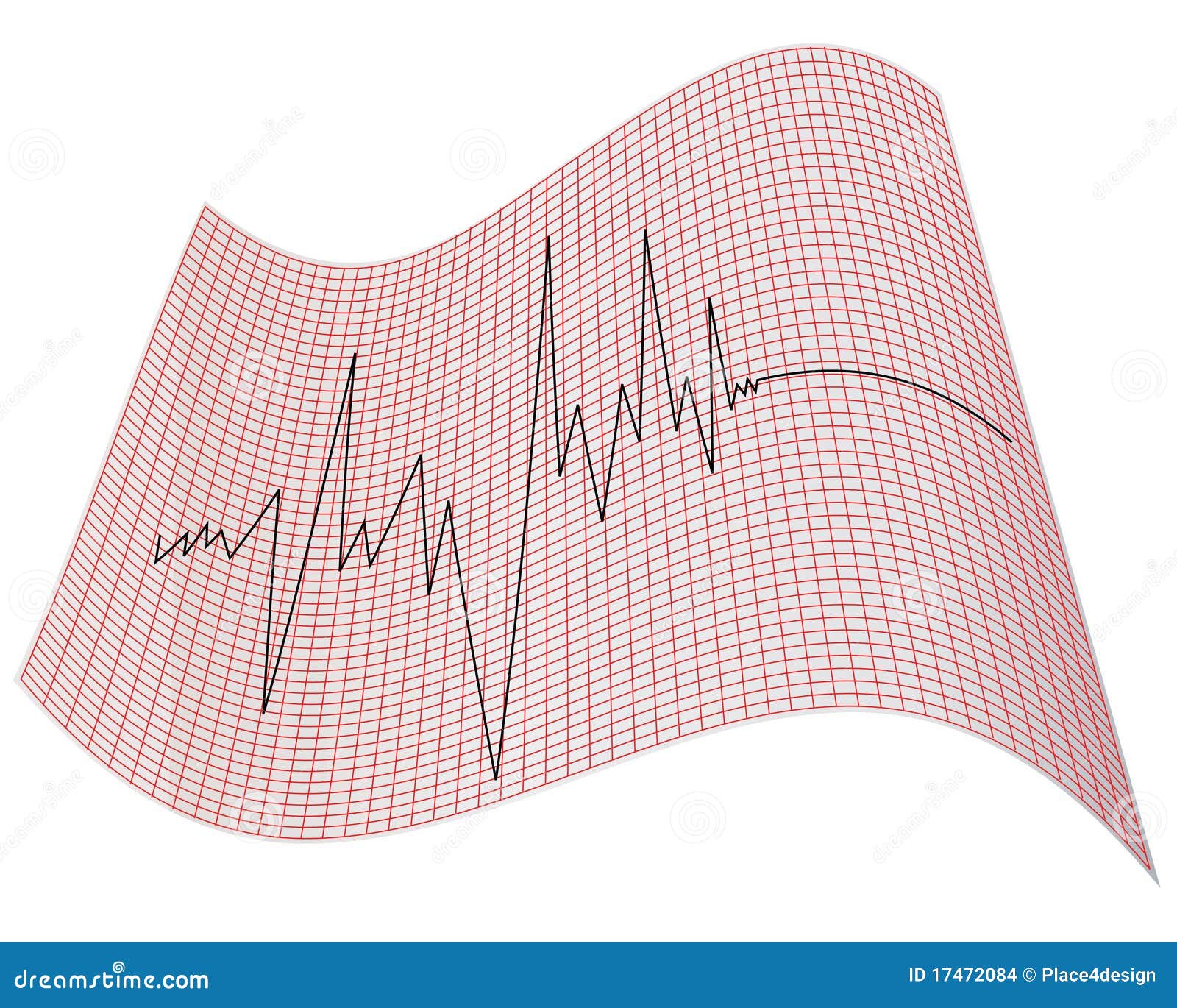 Heart cardiogram stock vector. Illustration of cardiograph - 17472084