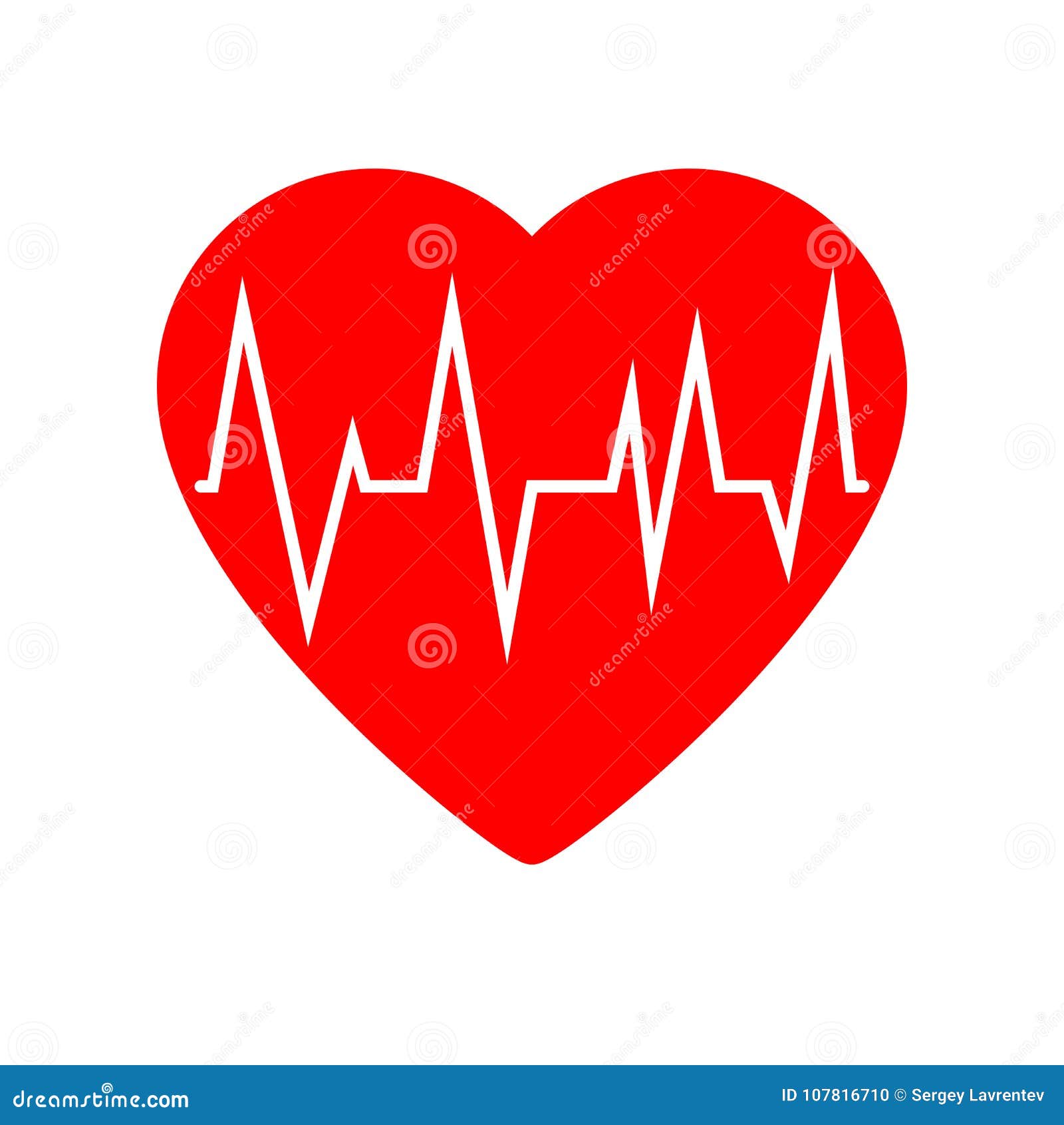 Heart cardiogram icon stock vector. Illustration of disease - 107816710 Heart cardiogram icon stock vector. Illustration of disease - 107816710