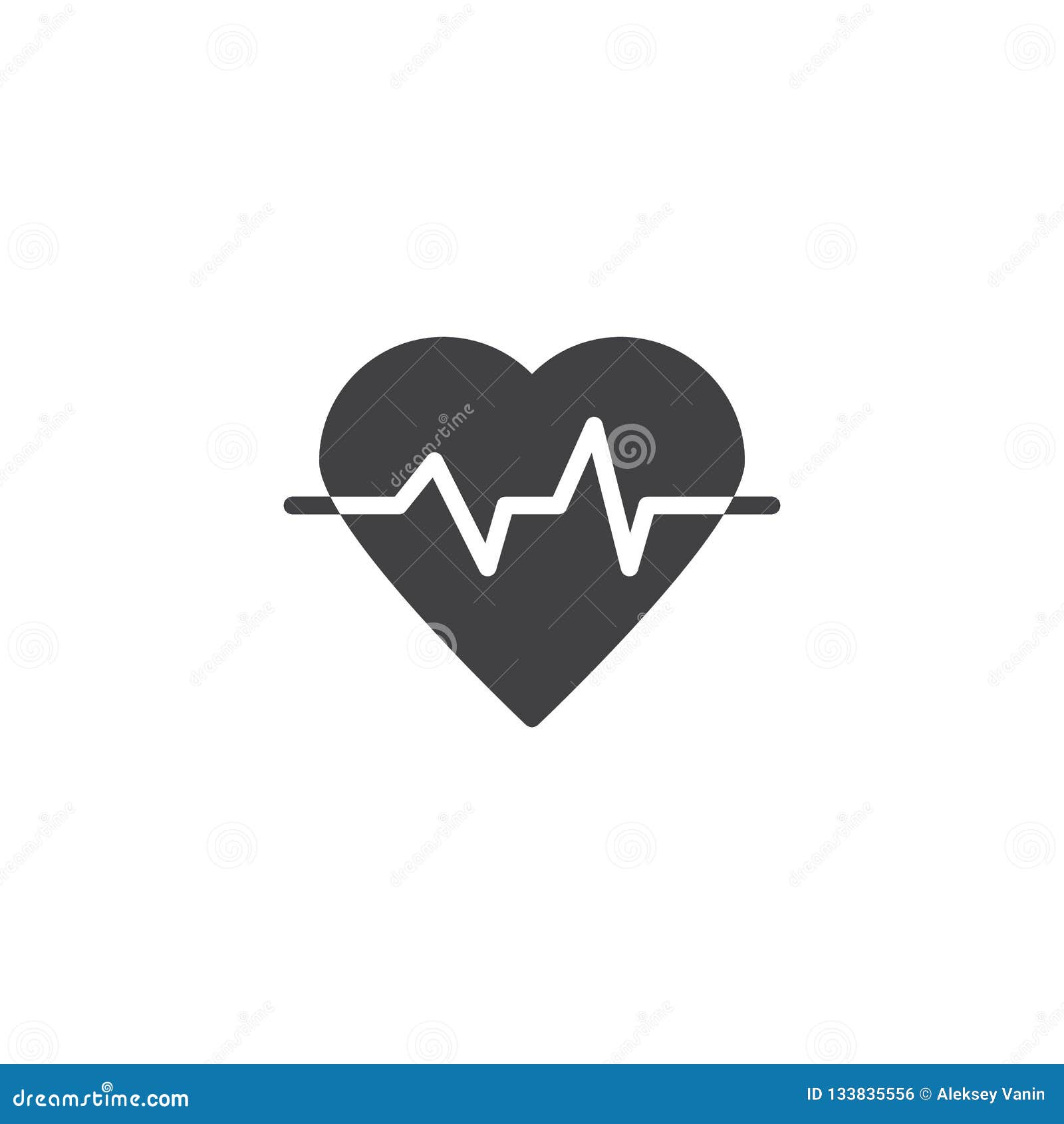 Heart Cardiogram Vector Icon Stock Vector - Illustration of ... Heart Cardiogram Vector Icon Stock Vector - Illustration of ...