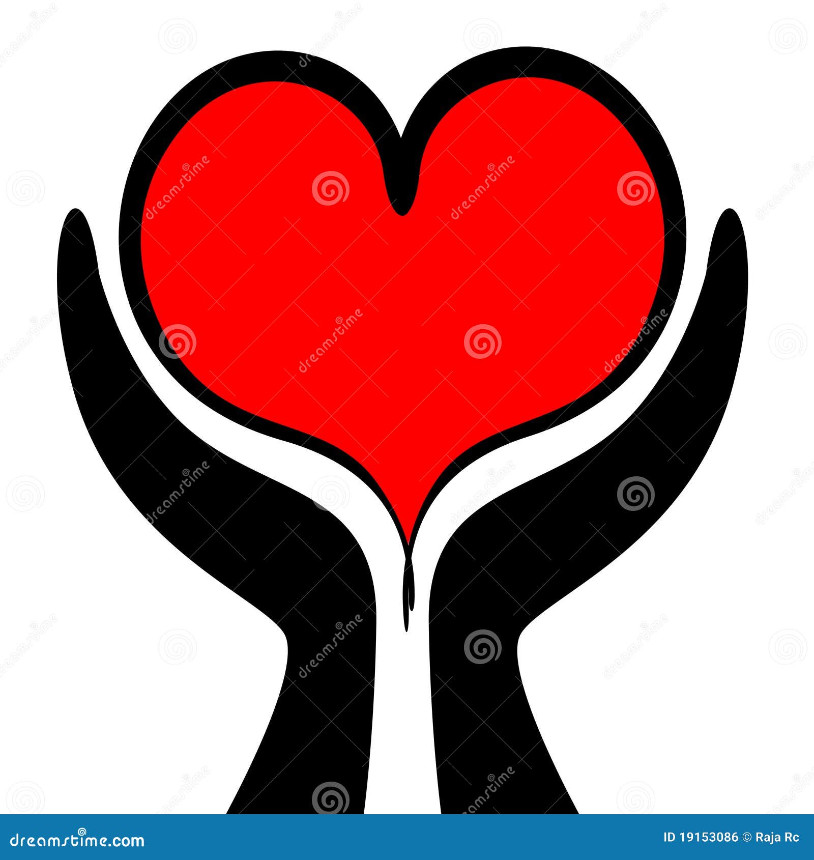 Heart Care Logo Heart Protect Concept Medical Cross Logo Icon On White ...