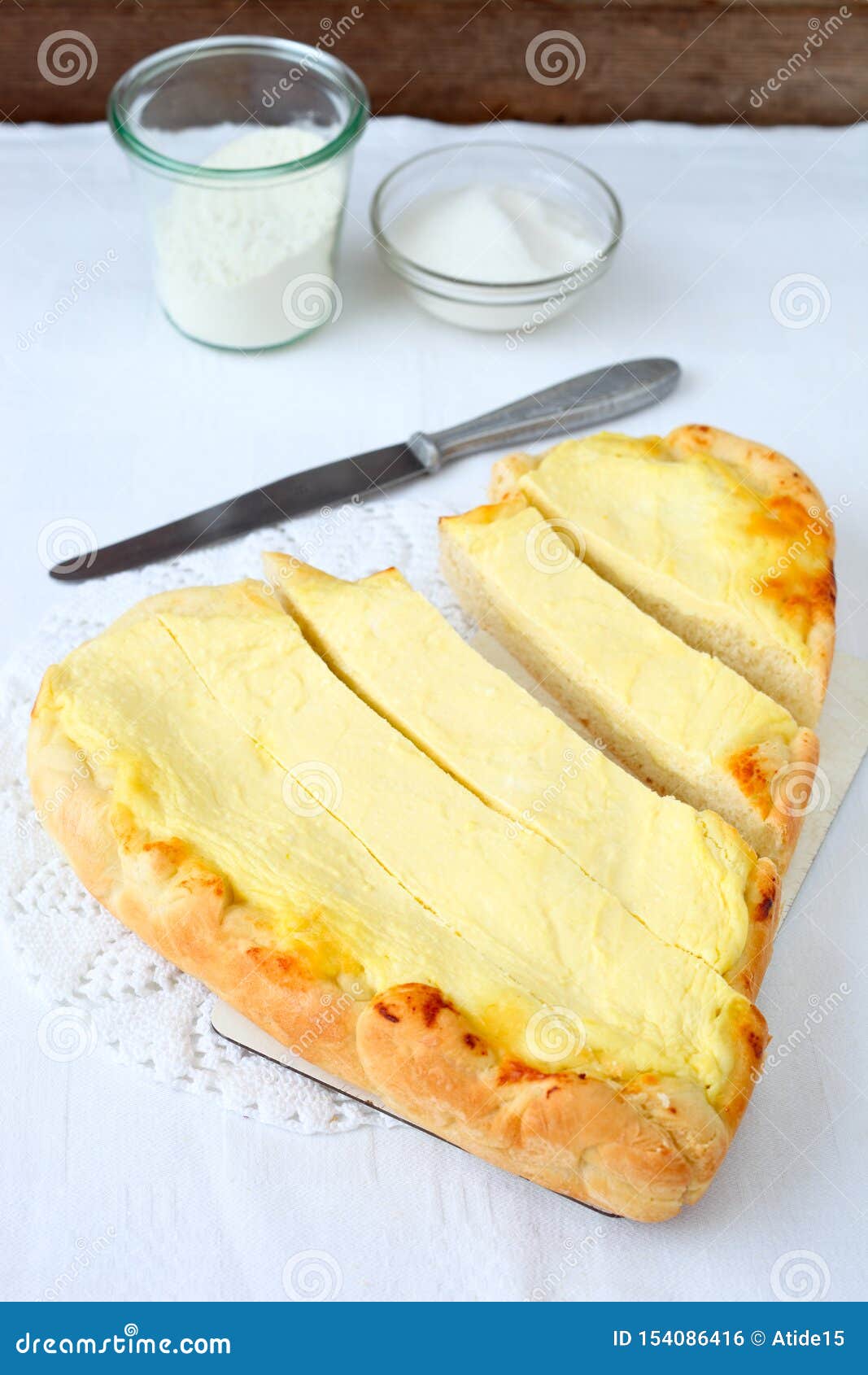 Heart cheesecake stock photo. Image of recipe, cake - 154086416