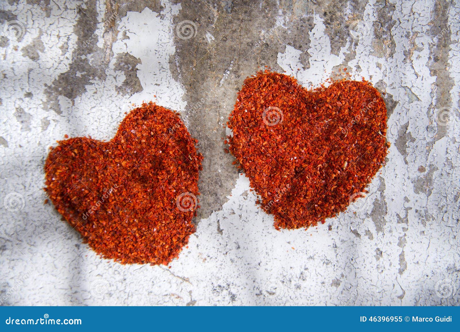 The heart of chilli stock image. Image of heart, powder - 46396955