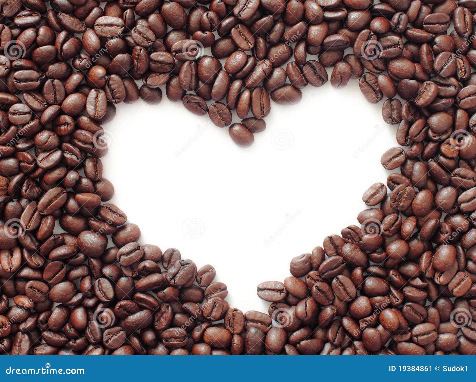 Heart of the coffee stock image. Image of breakfast, group - 19384861