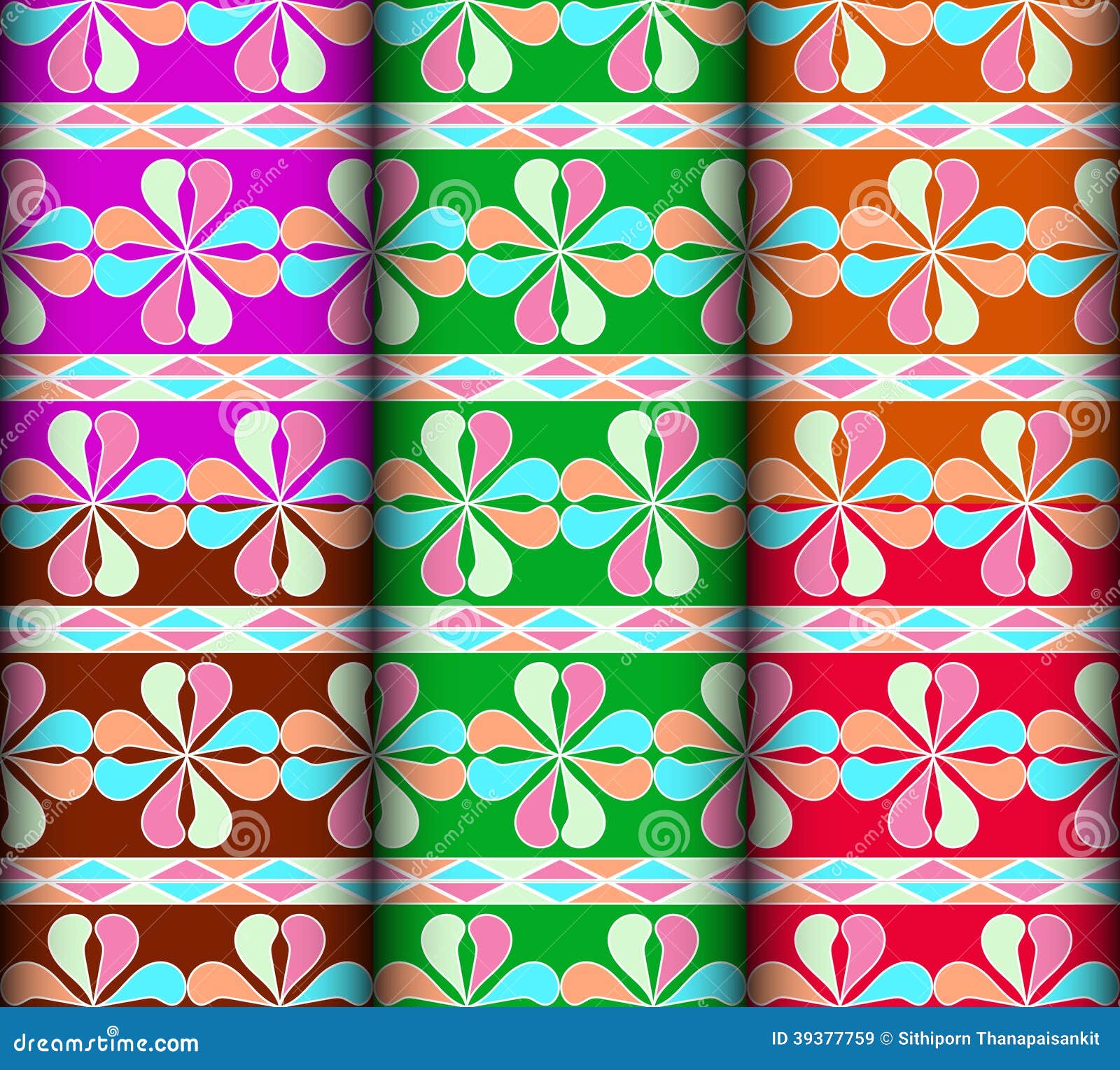 Heart colorful pattern stock vector. Illustration of background - 39377759
