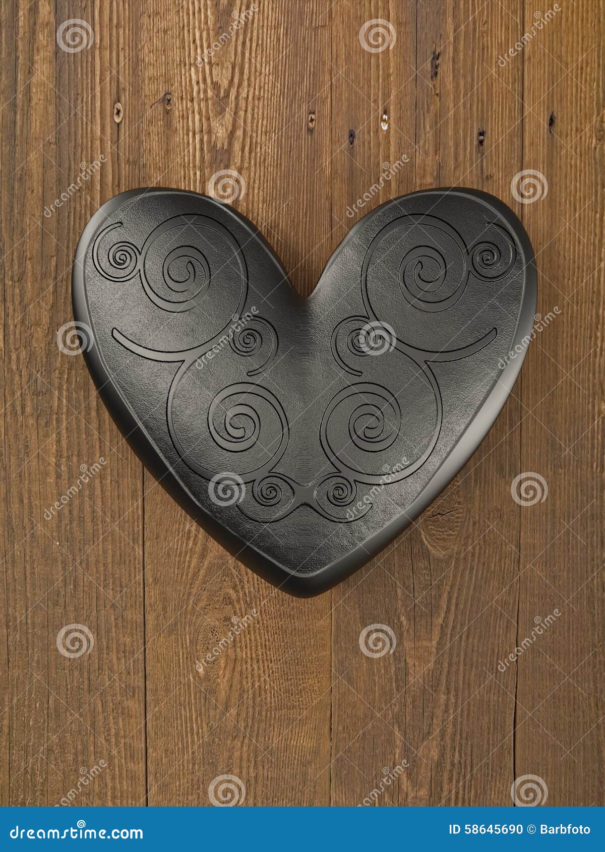 Heart stock photo. Image of heart, computer, silver, metallic - 58645690