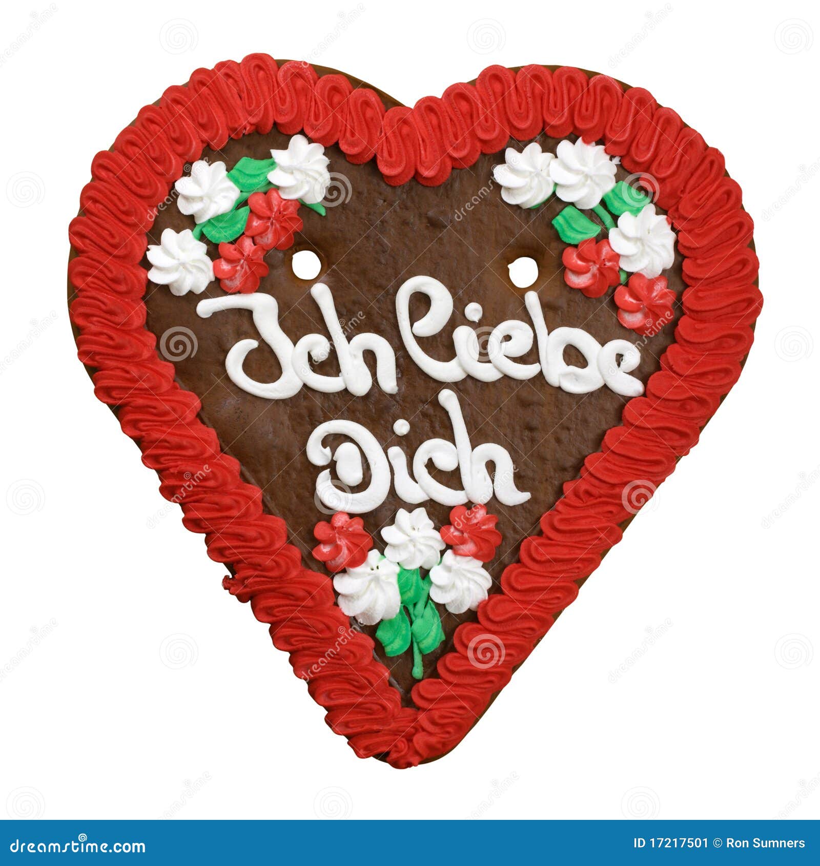 Heart cookie from Germany stock image. Image of oktoberfest - 17217501