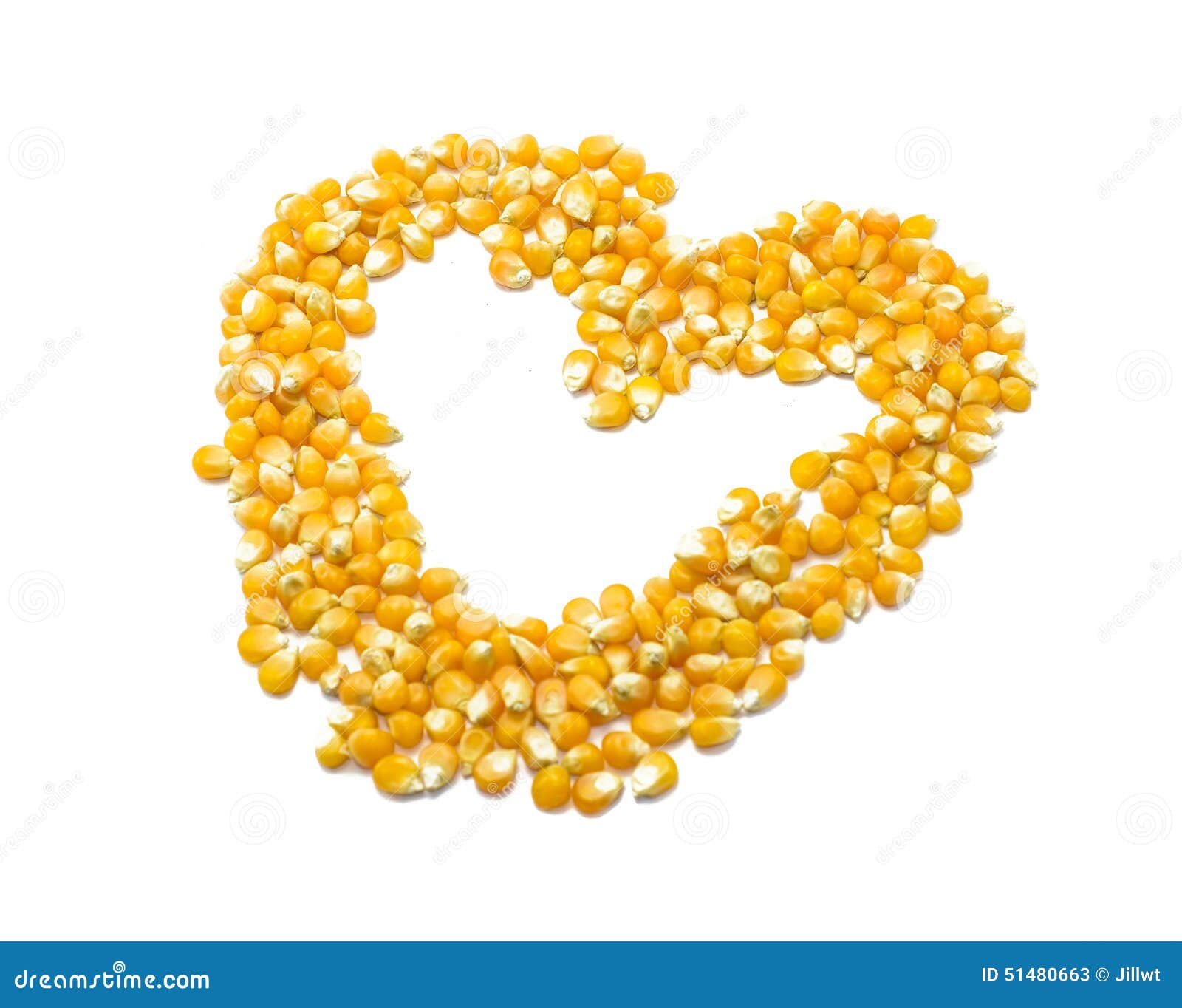 Heart of corn seeds stock image. Image of pattern, grain - 51480663