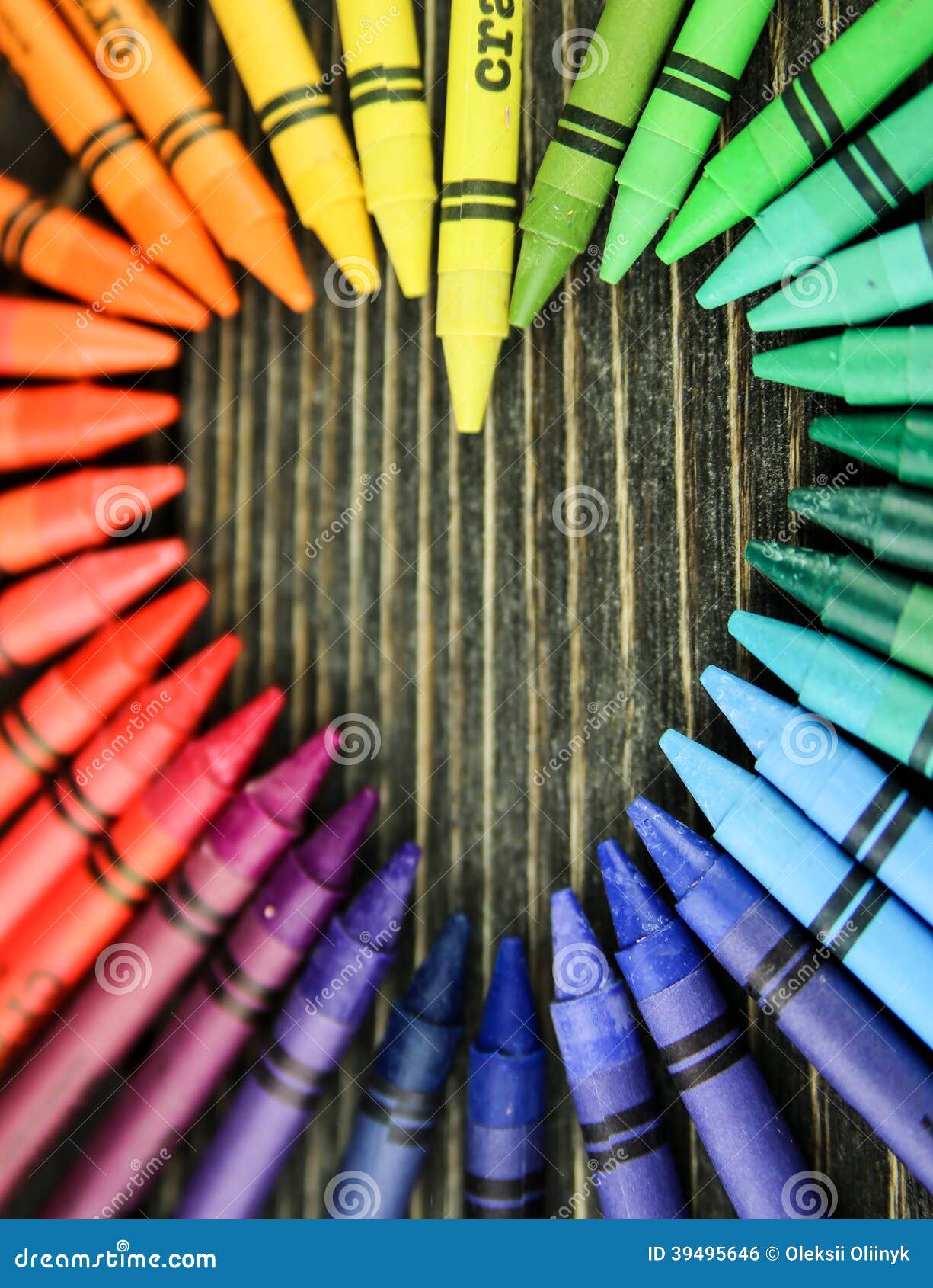 Heart from Crayons on the Table Stock Photo - Image of craft, cone ...