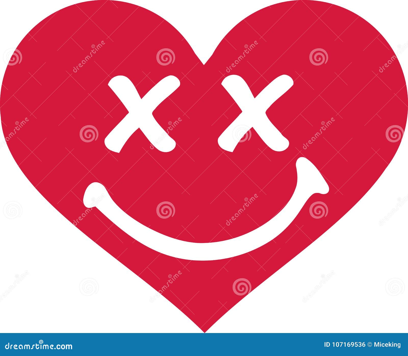 Crossed Eyes Emoji. Dead Face. Death Symbol Cartoon Vector ...