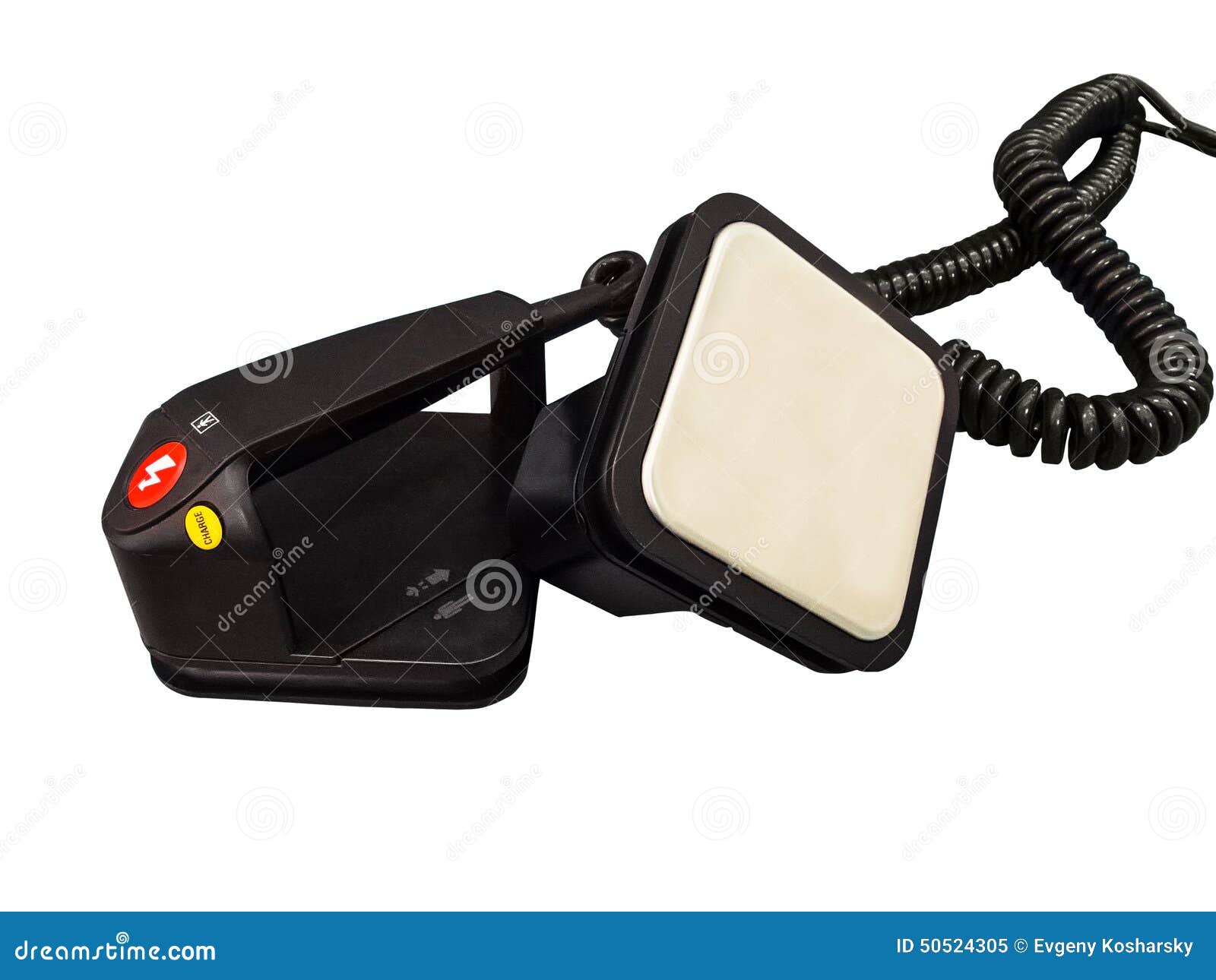 Heart Defibrillator stock image. Image of cardioverter - 50524305