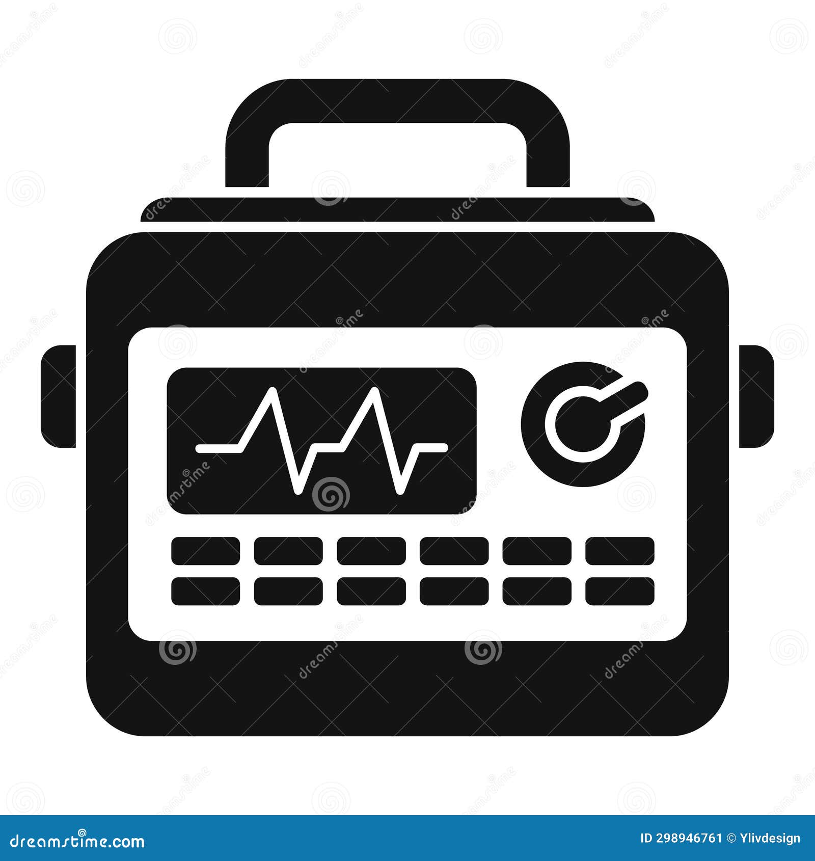 Heart Defibrillator Vector Icon | CartoonDealer.com #181572108 Heart Defibrillator Vector Icon | CartoonDealer.com #181572108