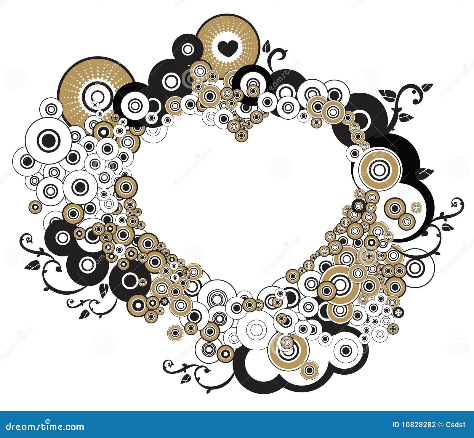 Heart design stock vector. Illustration of heart, hearts - 10828282