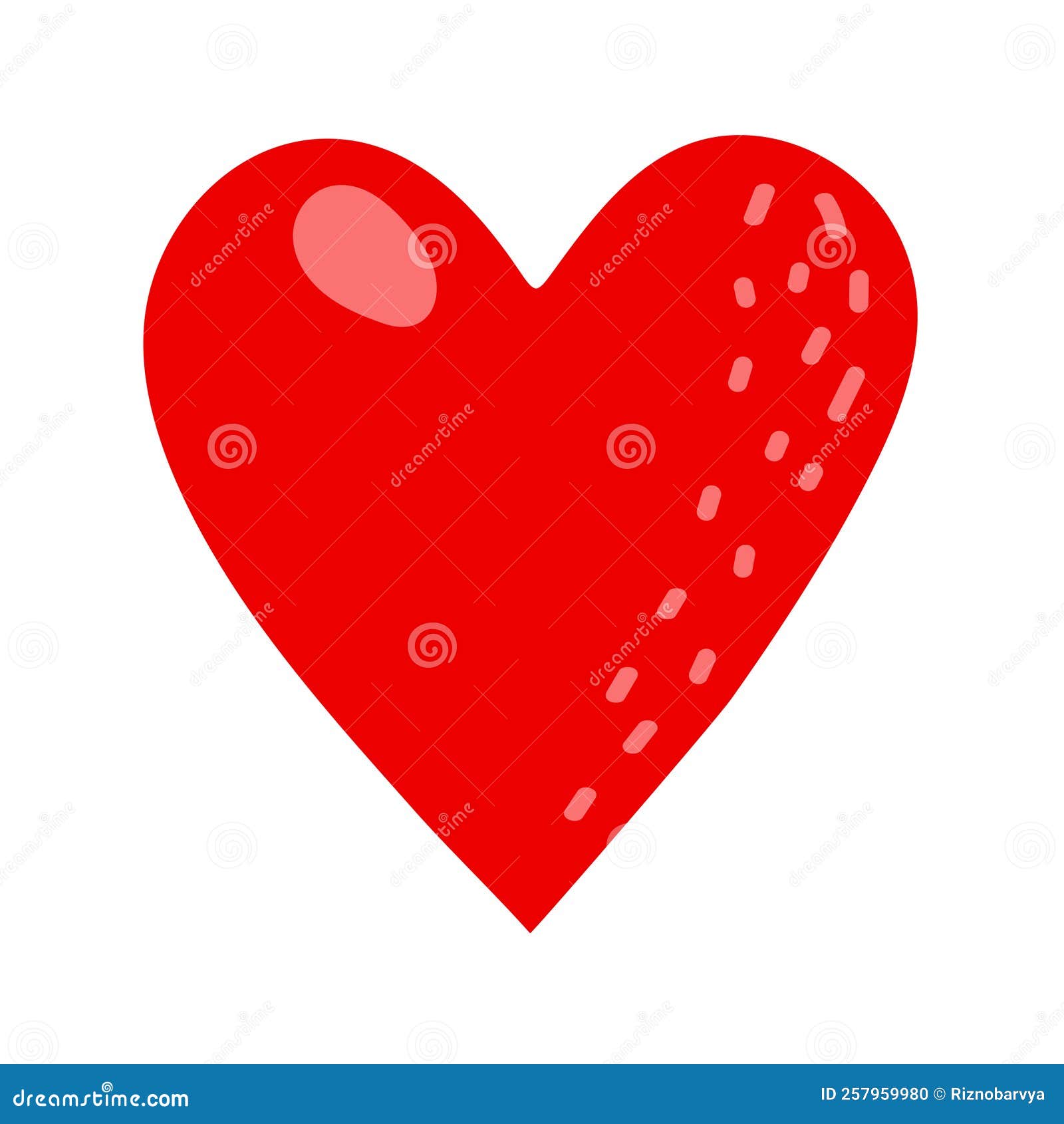 Heart Doodle Style. Hand Drawn Heart Stock Vector - Illustration of ...