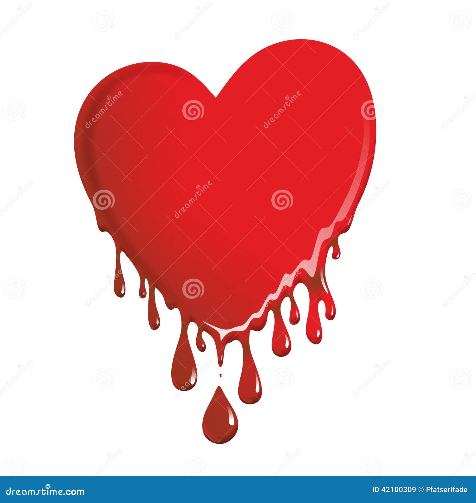 Heart stock illustration. Illustration of heartache, misery - 42100309