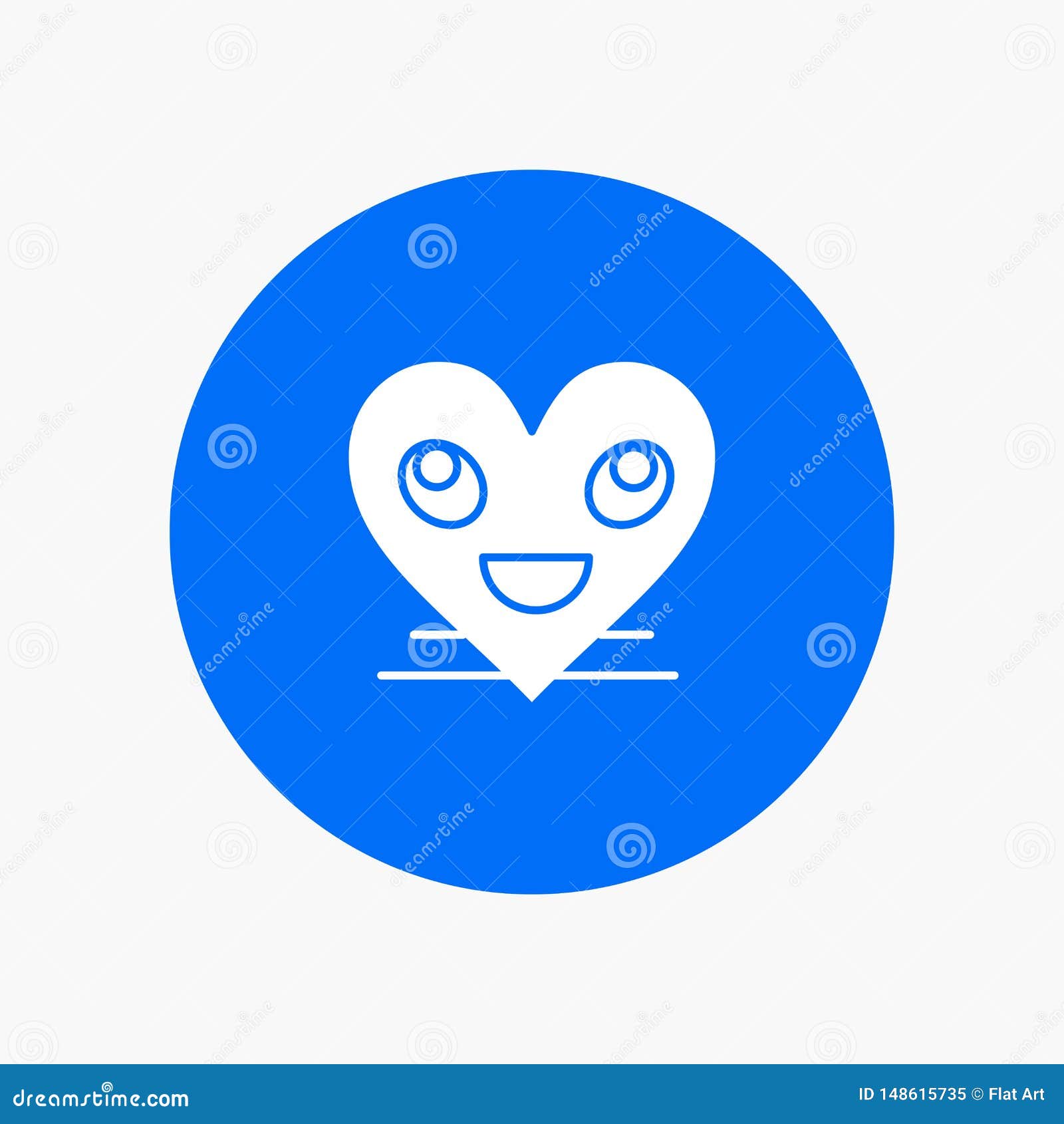 Heart, Emojis, Smiley, Face, Smile Stock Vector - Illustration of cute ...
