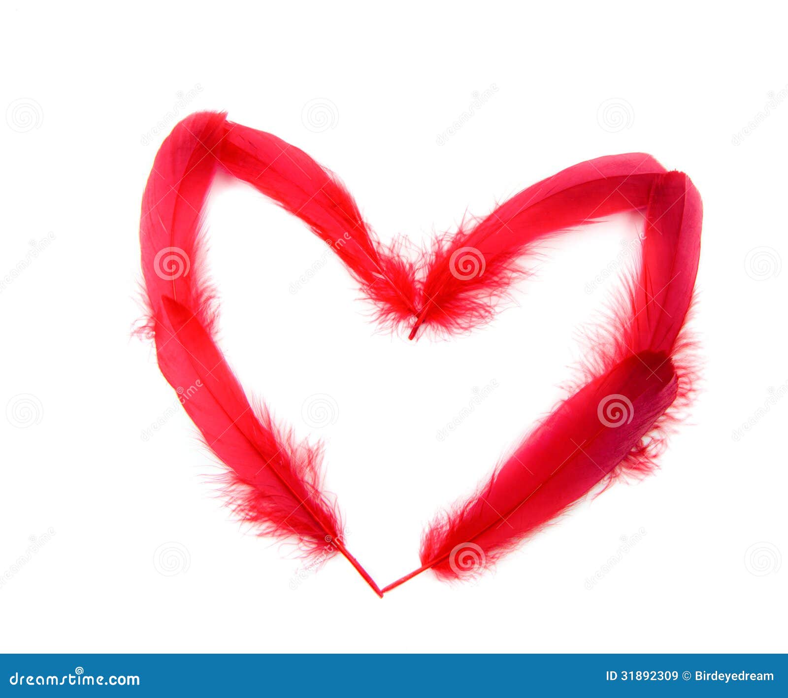 Heart feather stock image. Image of romantic, attraction - 31892309