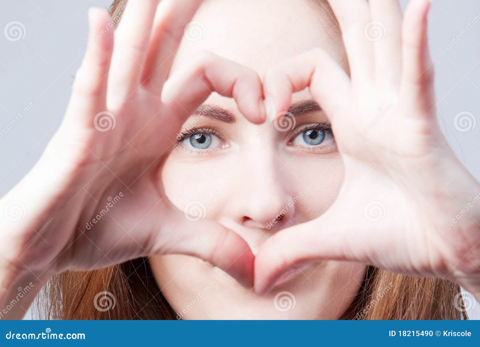 Heart from fingers stock photo. Image of happiness, holiday - 18215490